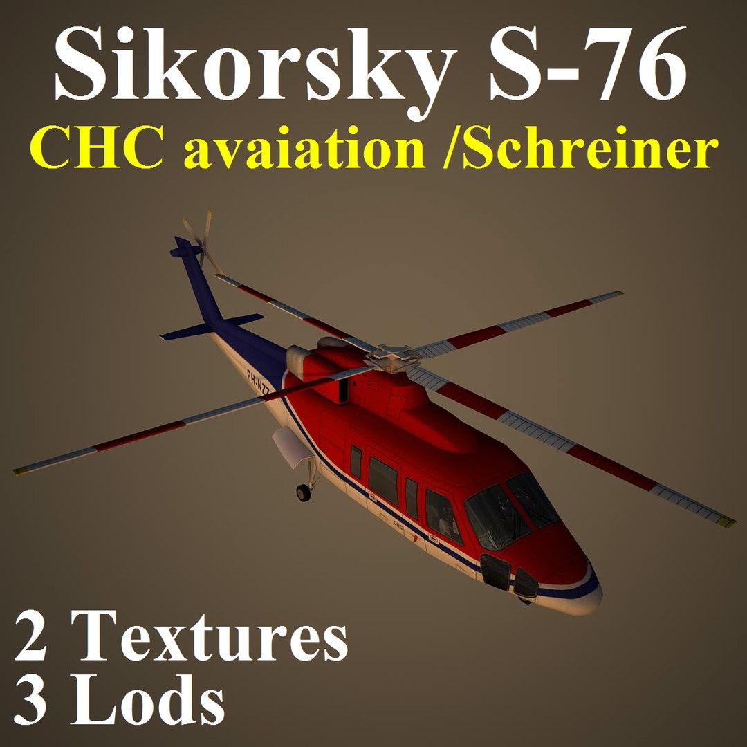 Sikorsky Chc 3d Model