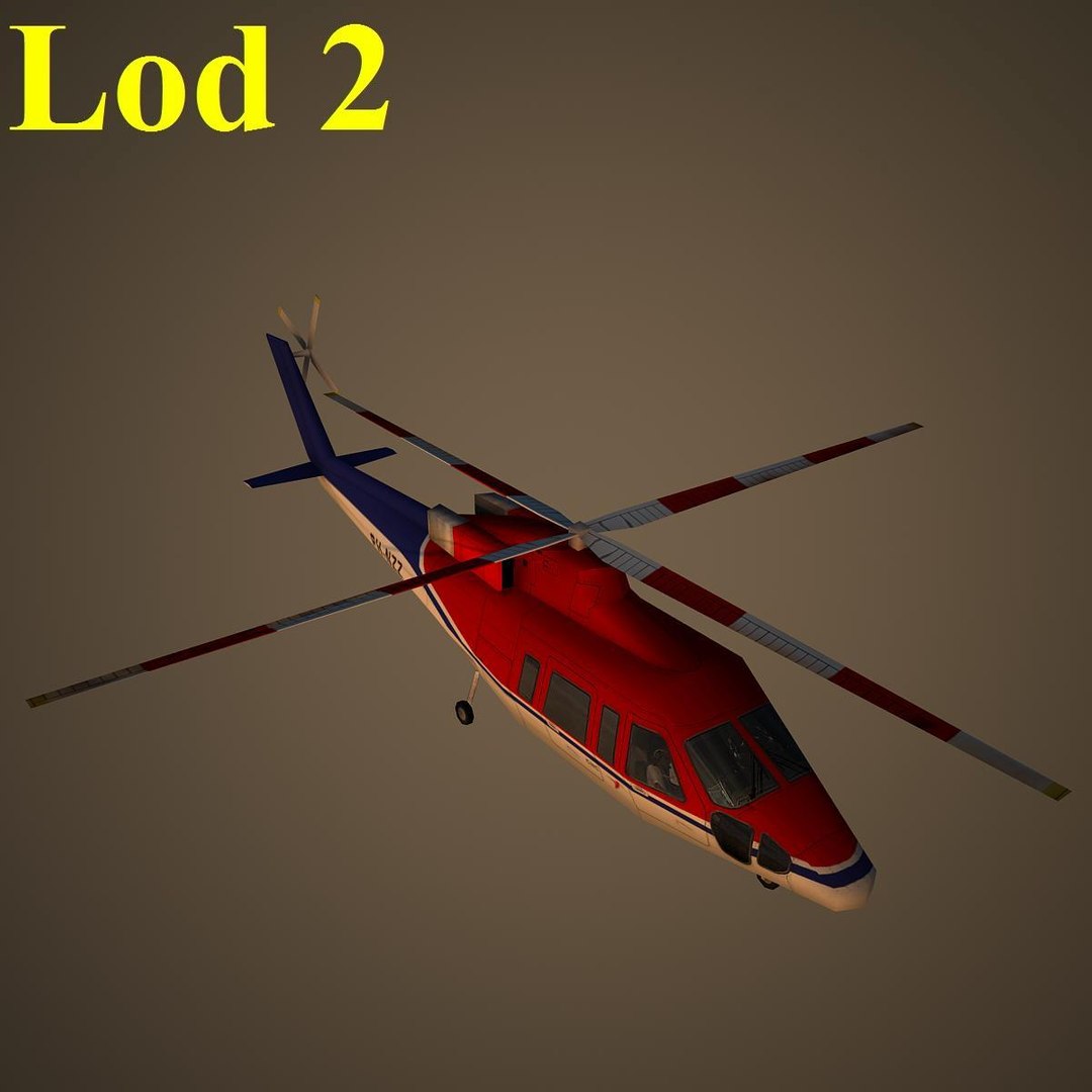 Sikorsky Chc 3d Model