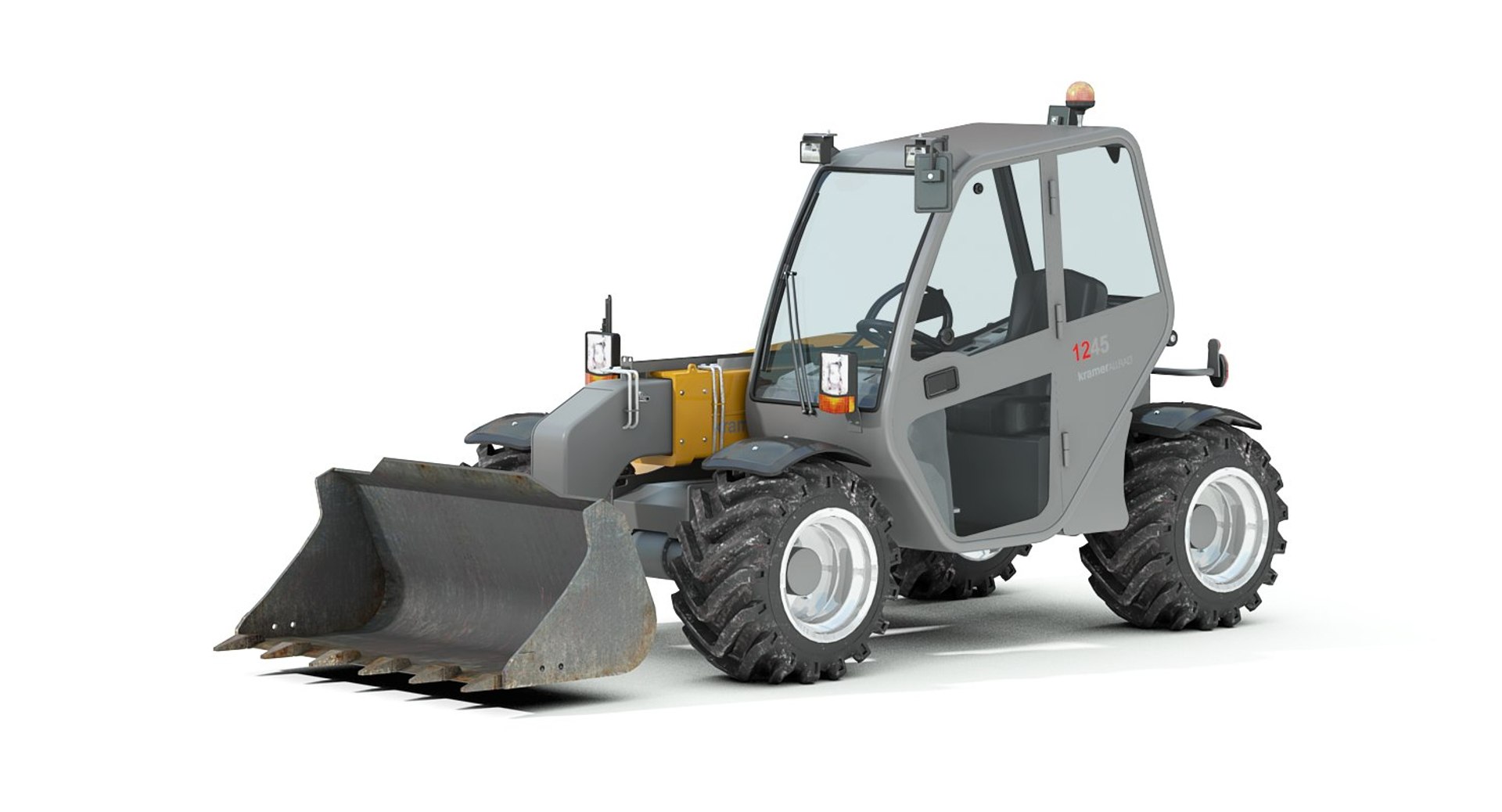 3d Model Wacker Neuson Kramer 1245