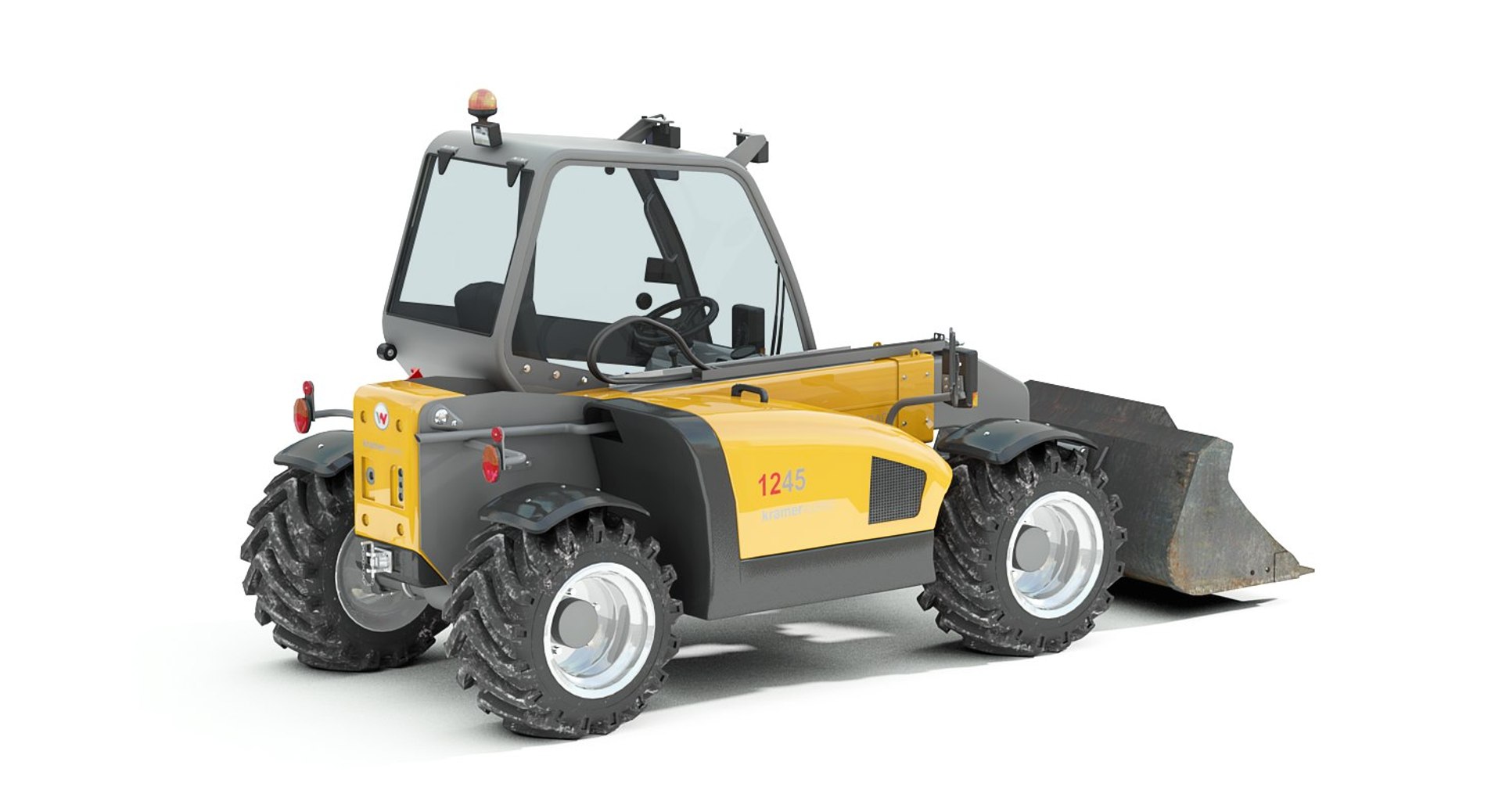 3d Model Wacker Neuson Kramer 1245
