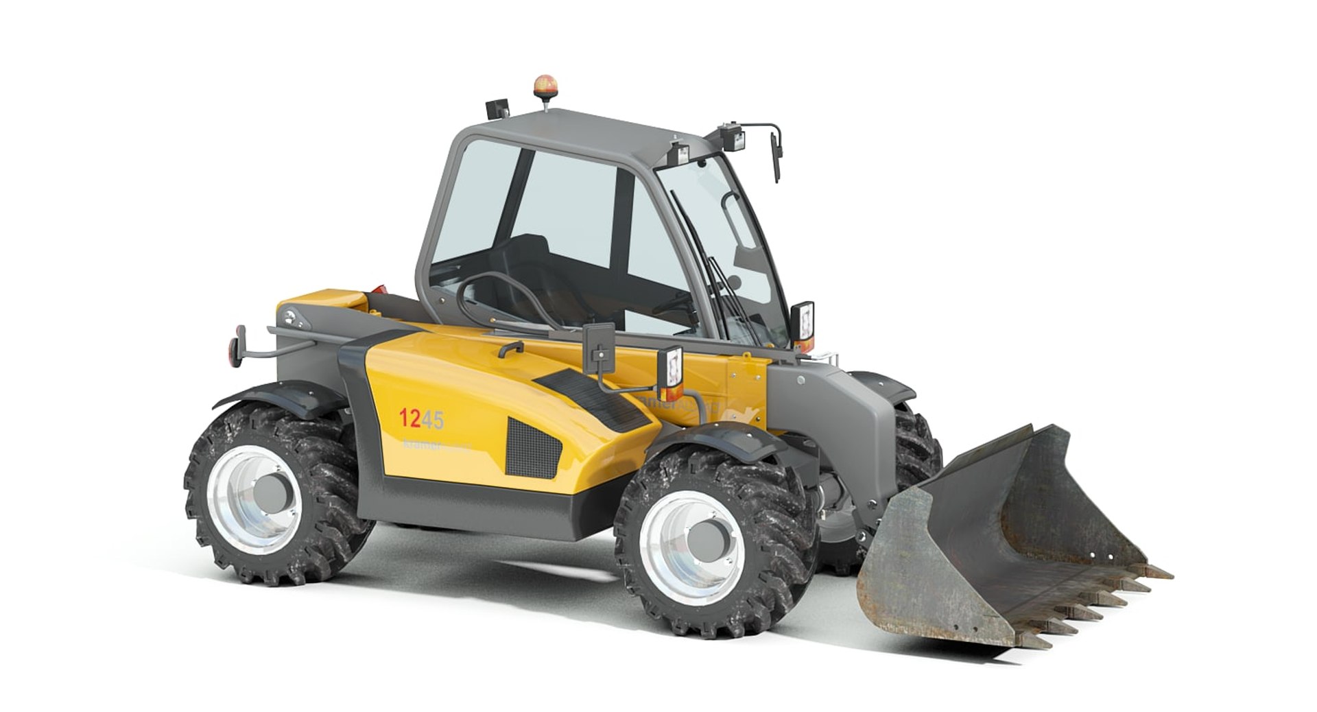 3d Model Wacker Neuson Kramer 1245