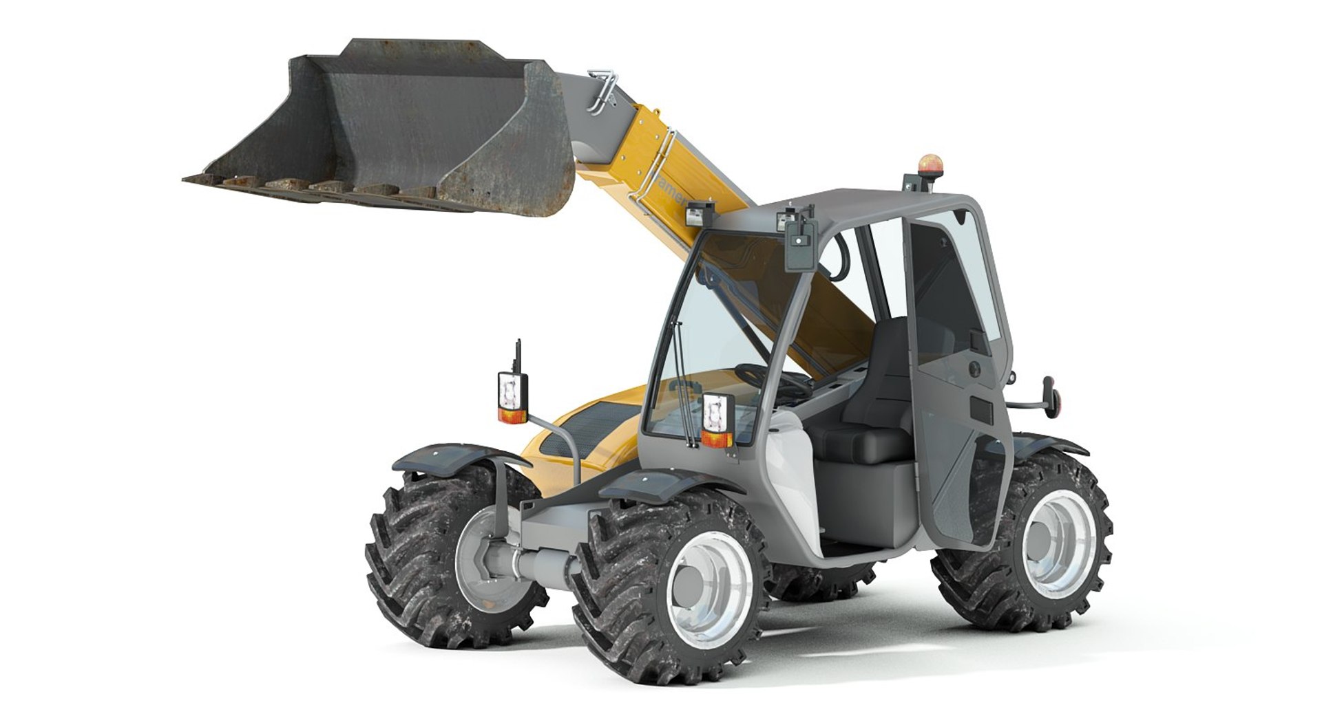 3d Model Wacker Neuson Kramer 1245