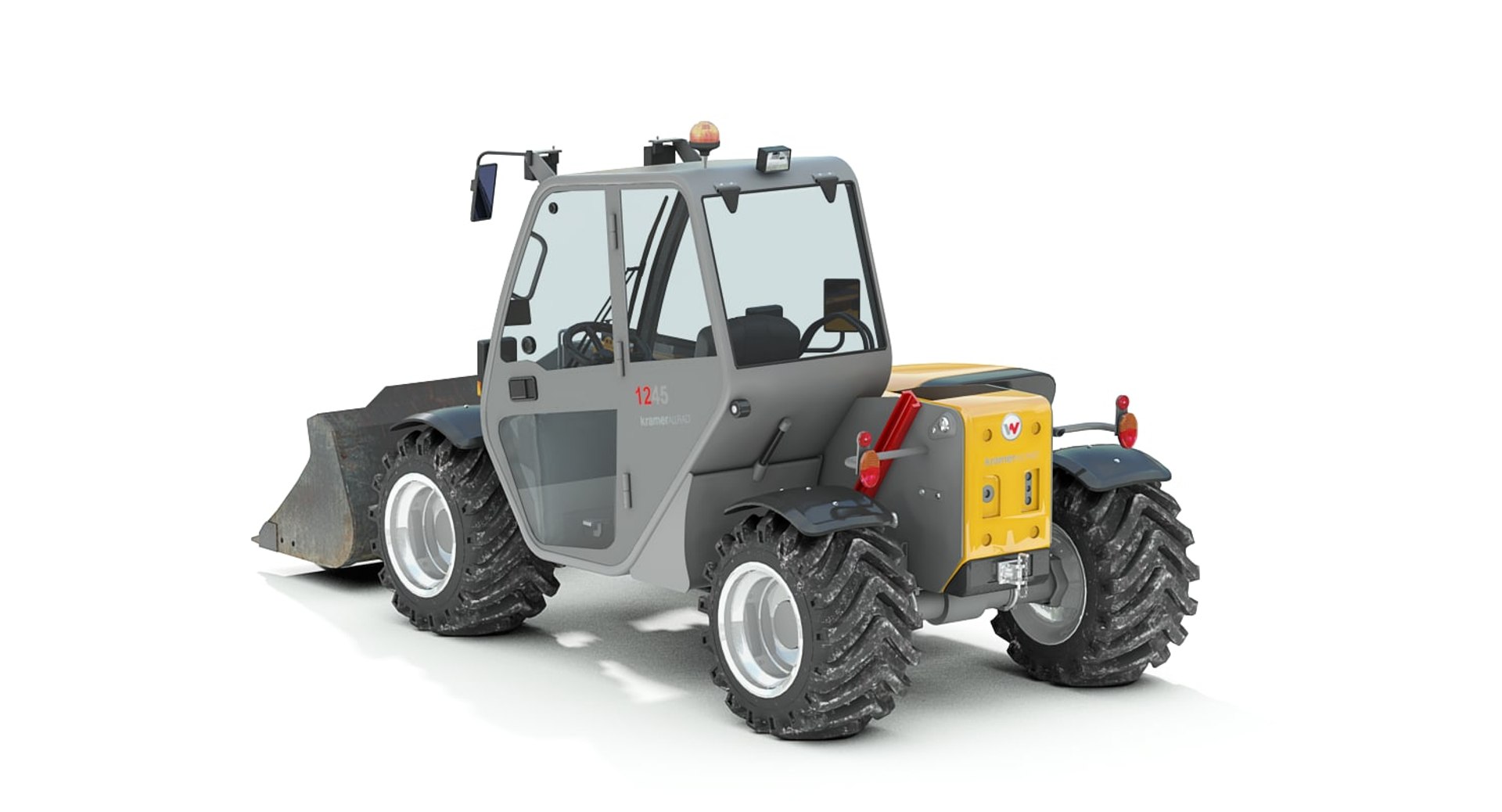 3d Model Wacker Neuson Kramer 1245