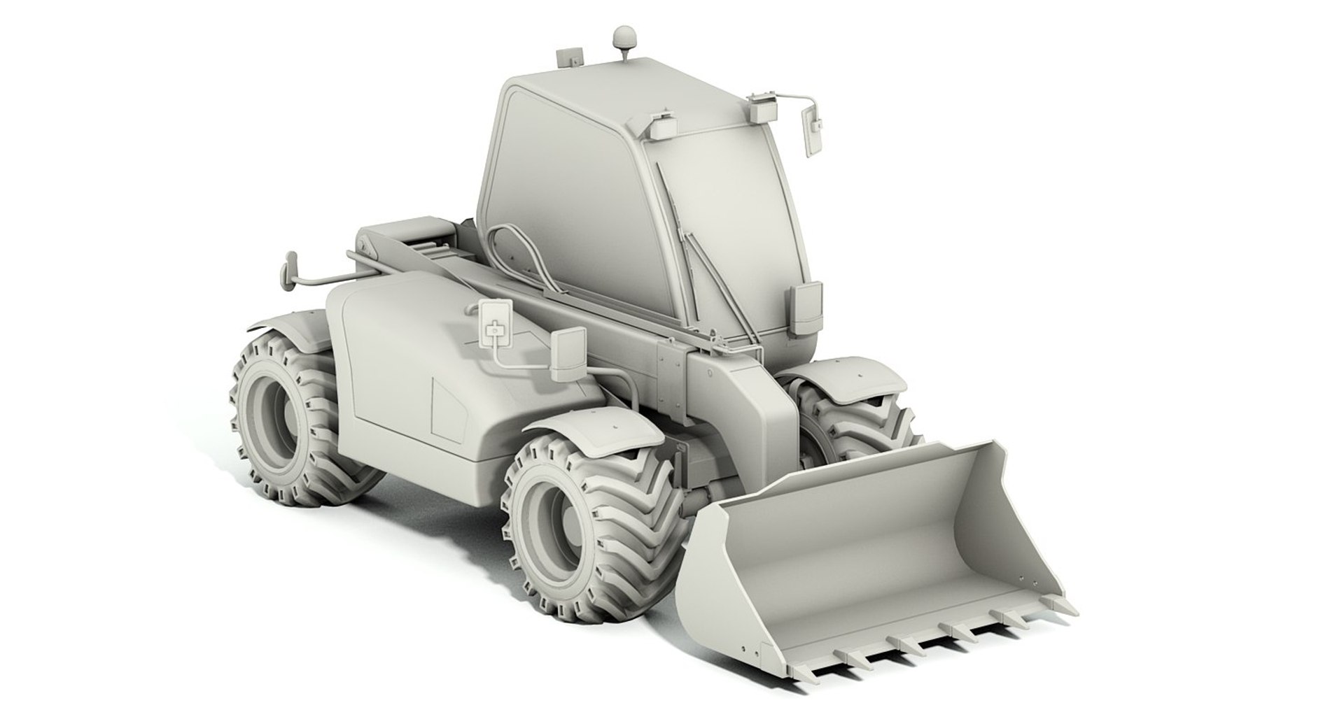 3d Model Wacker Neuson Kramer 1245