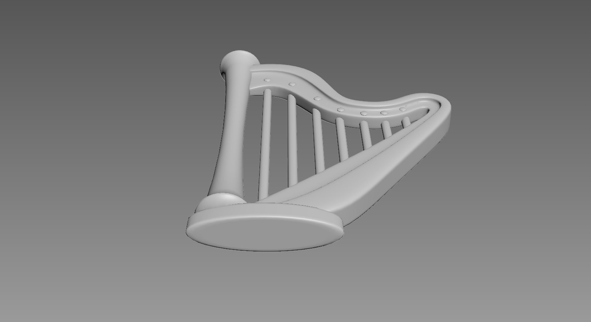 Harp model - TurboSquid 2126883