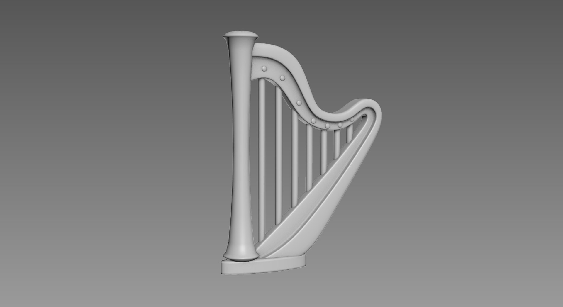 Harp model - TurboSquid 2126883