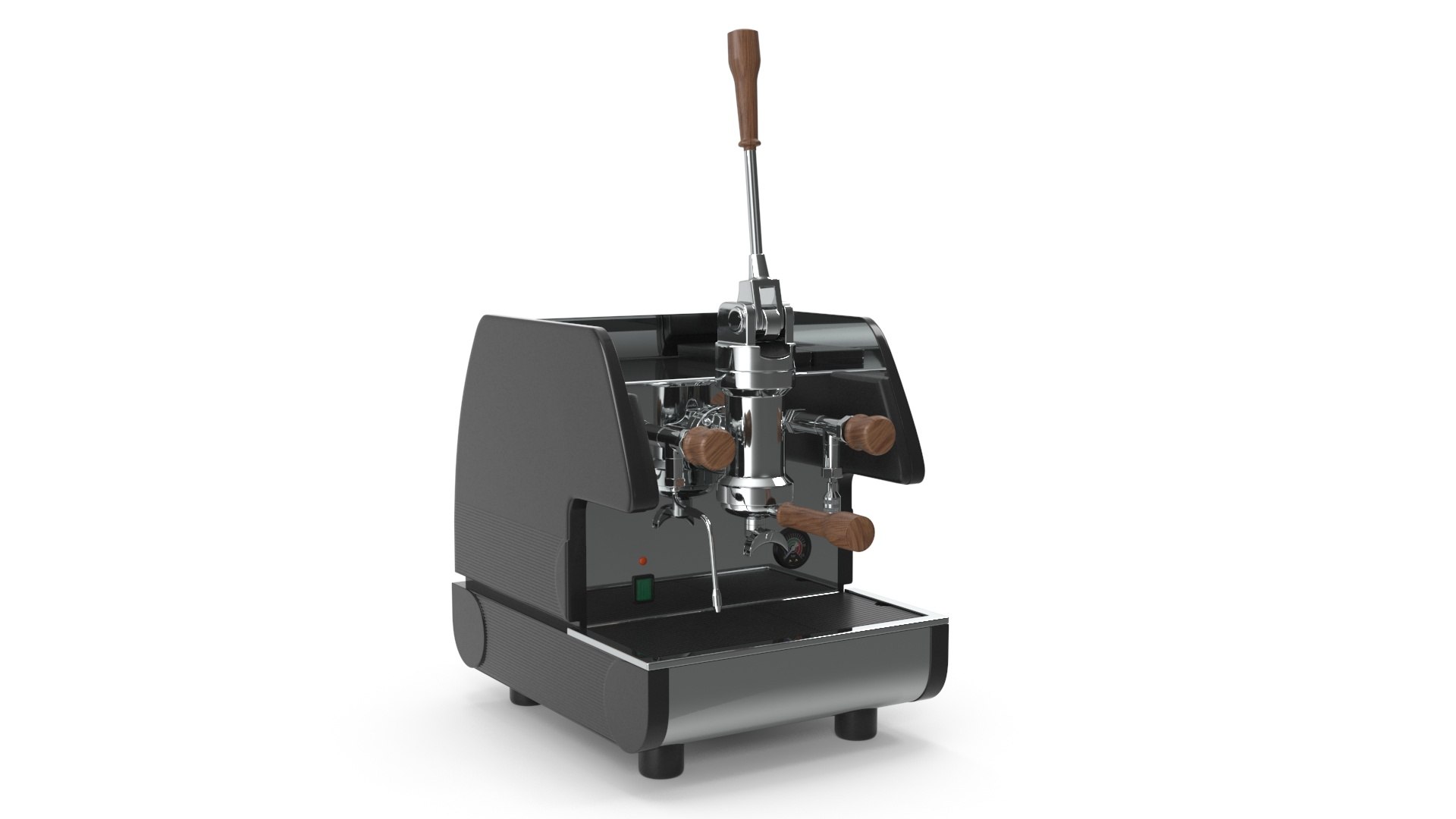 3D Model Commercial Single Group Lever Espresso Machine - TurboSquid ...