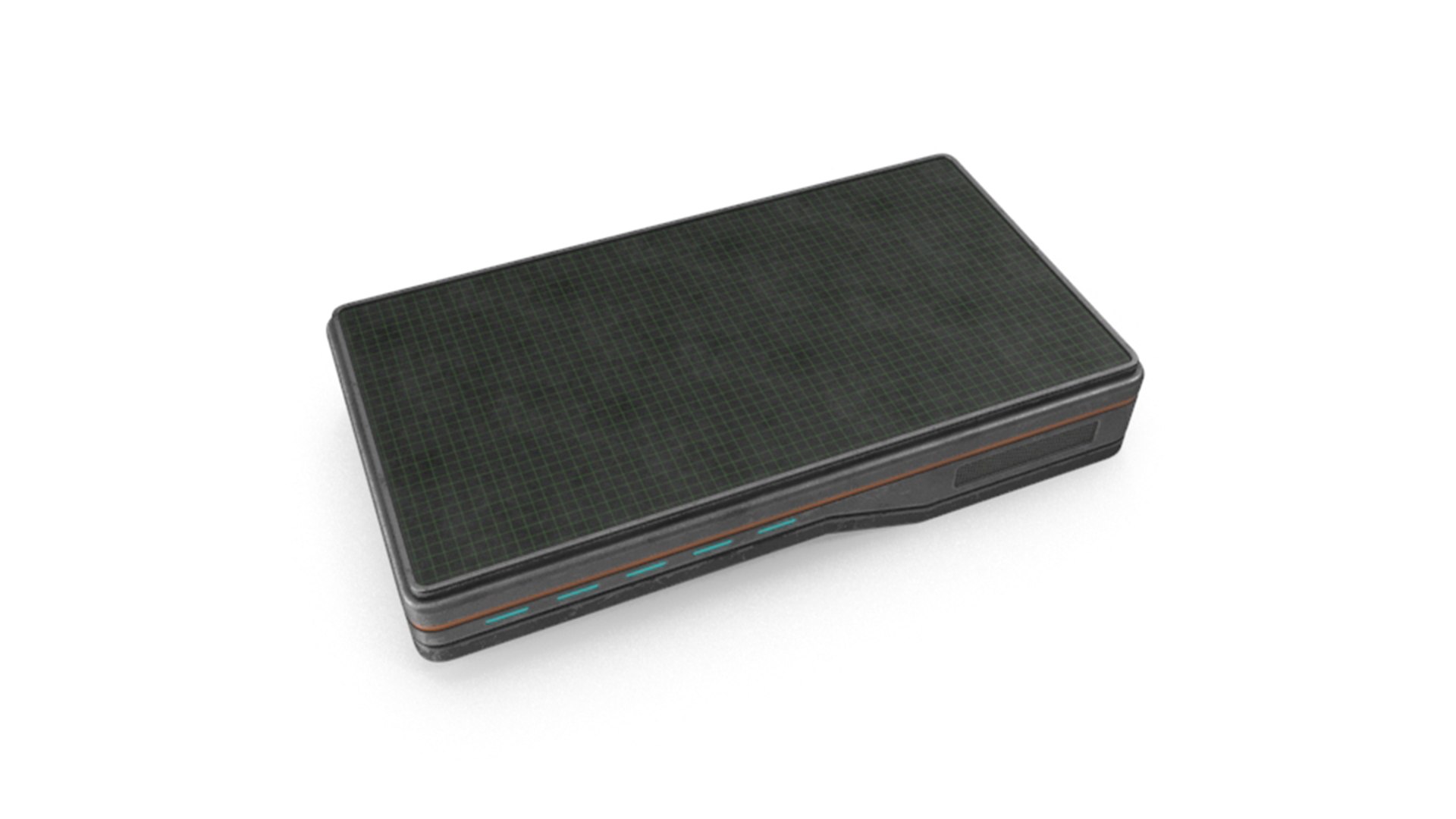 SciFi Floating Control Panel Used 3D model - TurboSquid 2048779