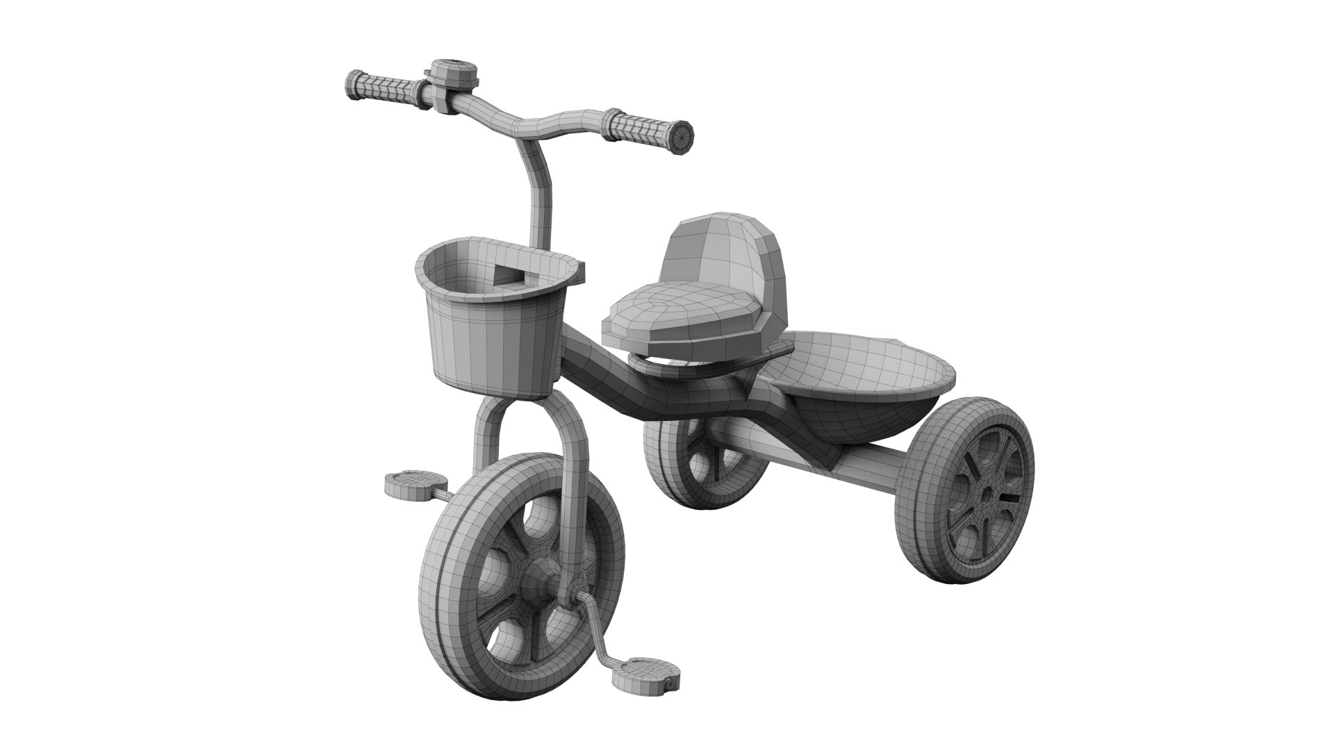 Children S Tricycle 3D - TurboSquid 1691954