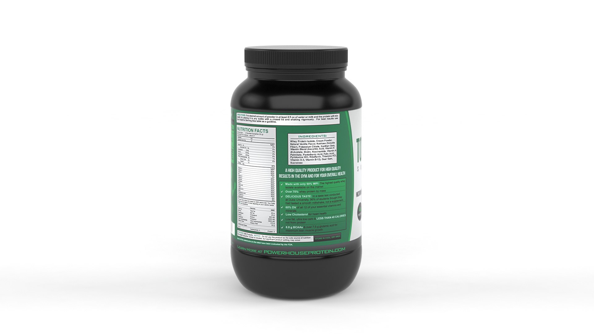Protein Powders 3D model - TurboSquid 1766297