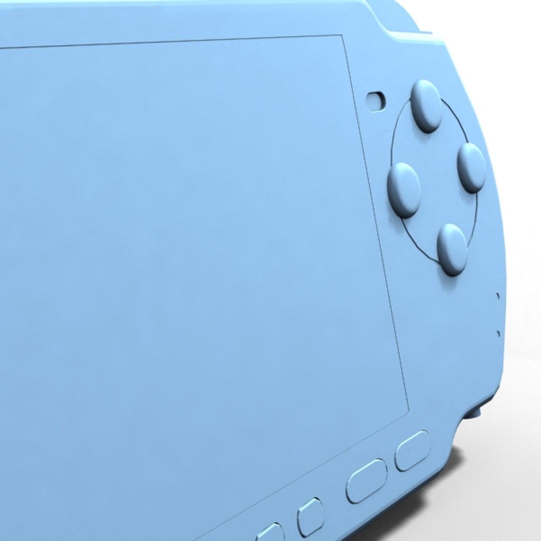 3d Psp 3000 Playstation Portable