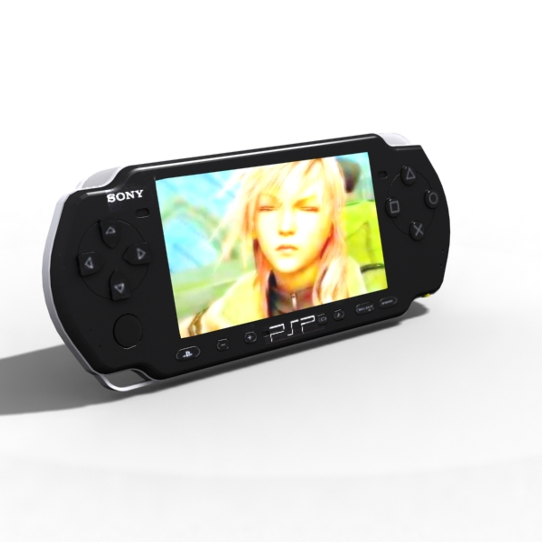 3d Psp 3000 Playstation Portable