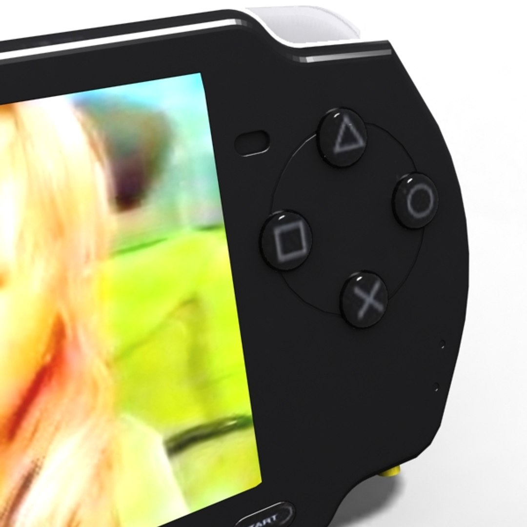 3d Psp 3000 Playstation Portable