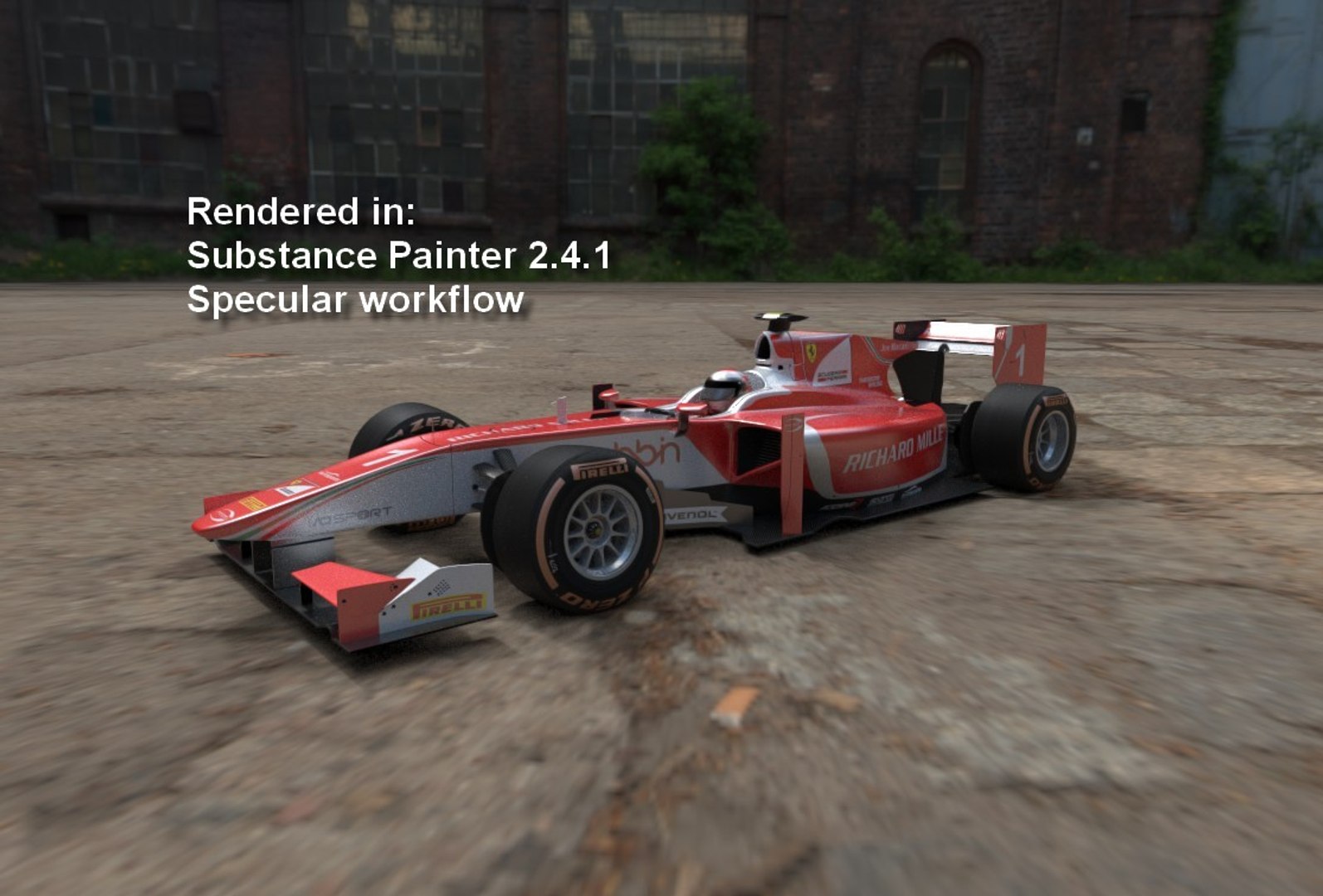 Prema racing formula 2 3D model | 1148803 | TurboSquid