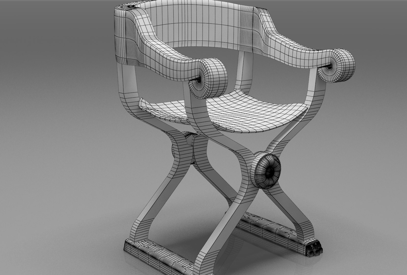 3d Medieval Throne Model