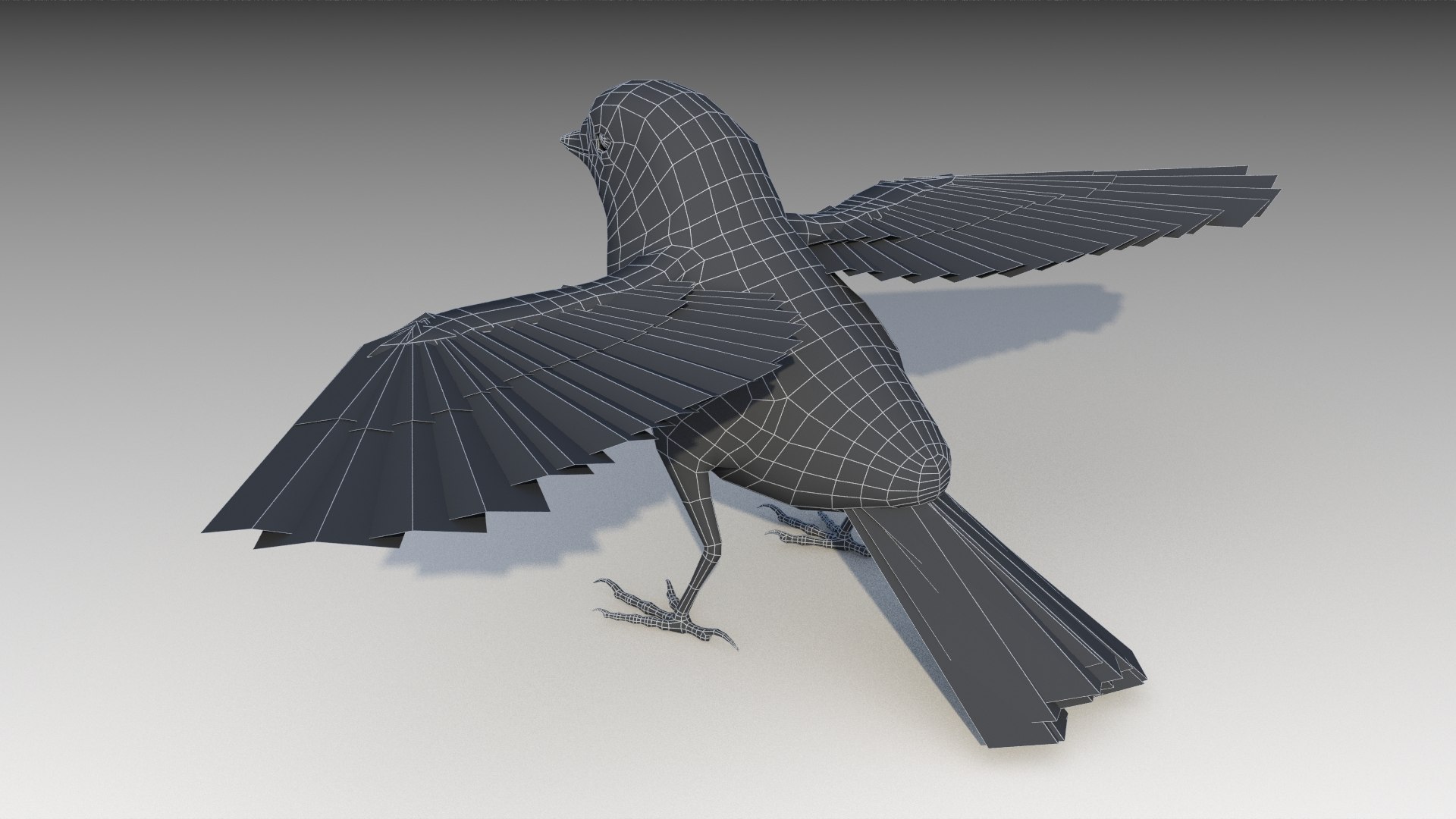 Siberian Jay 3D Model - TurboSquid 1419932