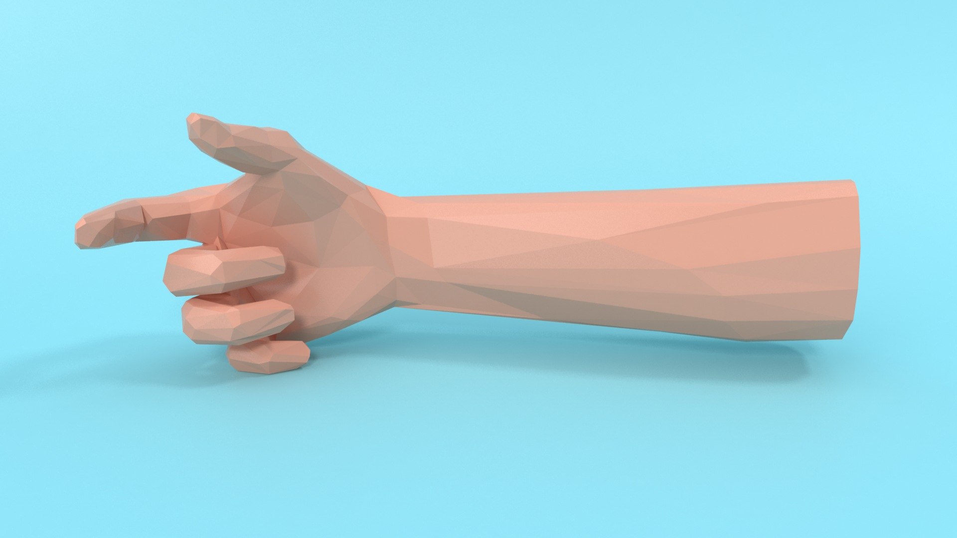 3D Model Stylized Hand - TurboSquid 1445205
