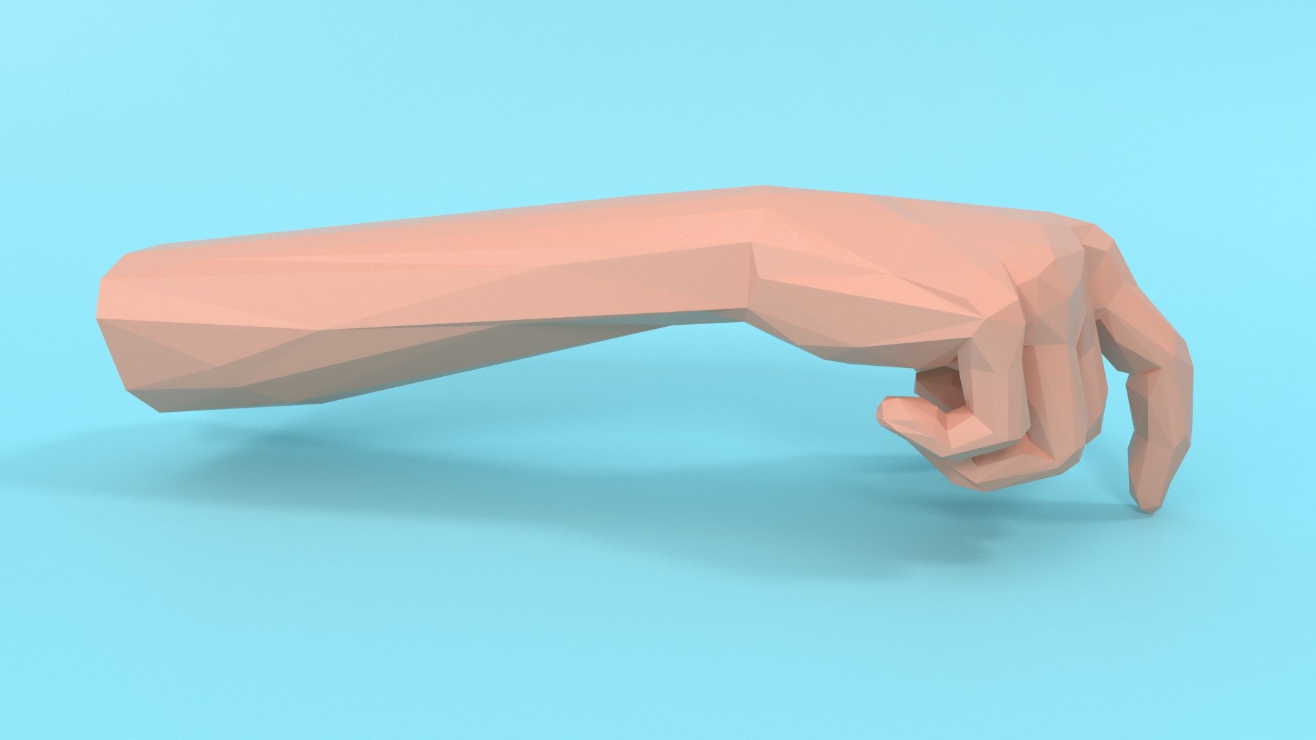 3D Model Stylized Hand - TurboSquid 1445205