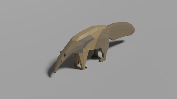 Anteater 3D Models for Download | TurboSquid