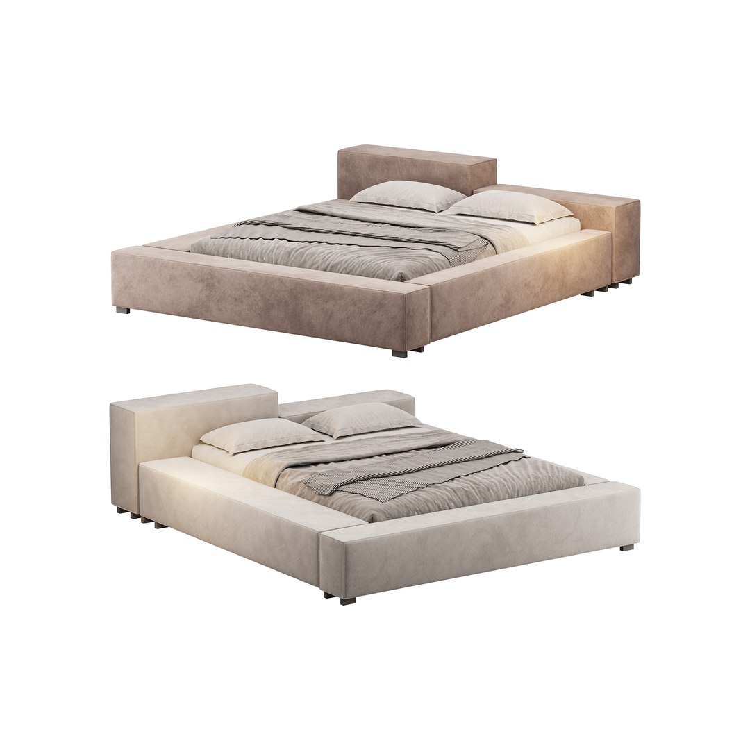 KAPIRI By Romatti Bed 3D Model - TurboSquid 2329873