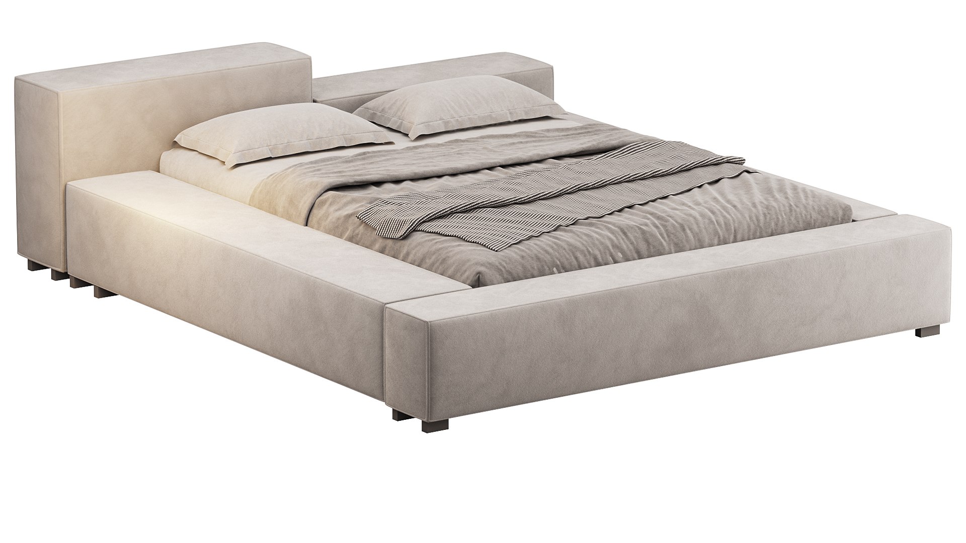 KAPIRI By Romatti Bed 3D Model - TurboSquid 2329873