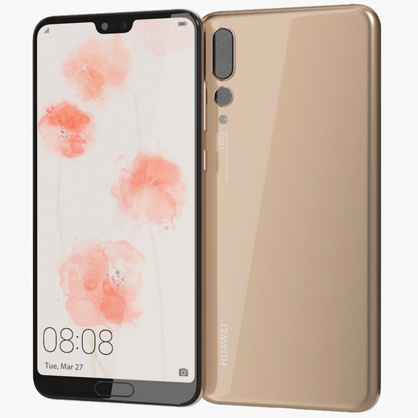 Realistic huawei p20 pro model - TurboSquid 1271586