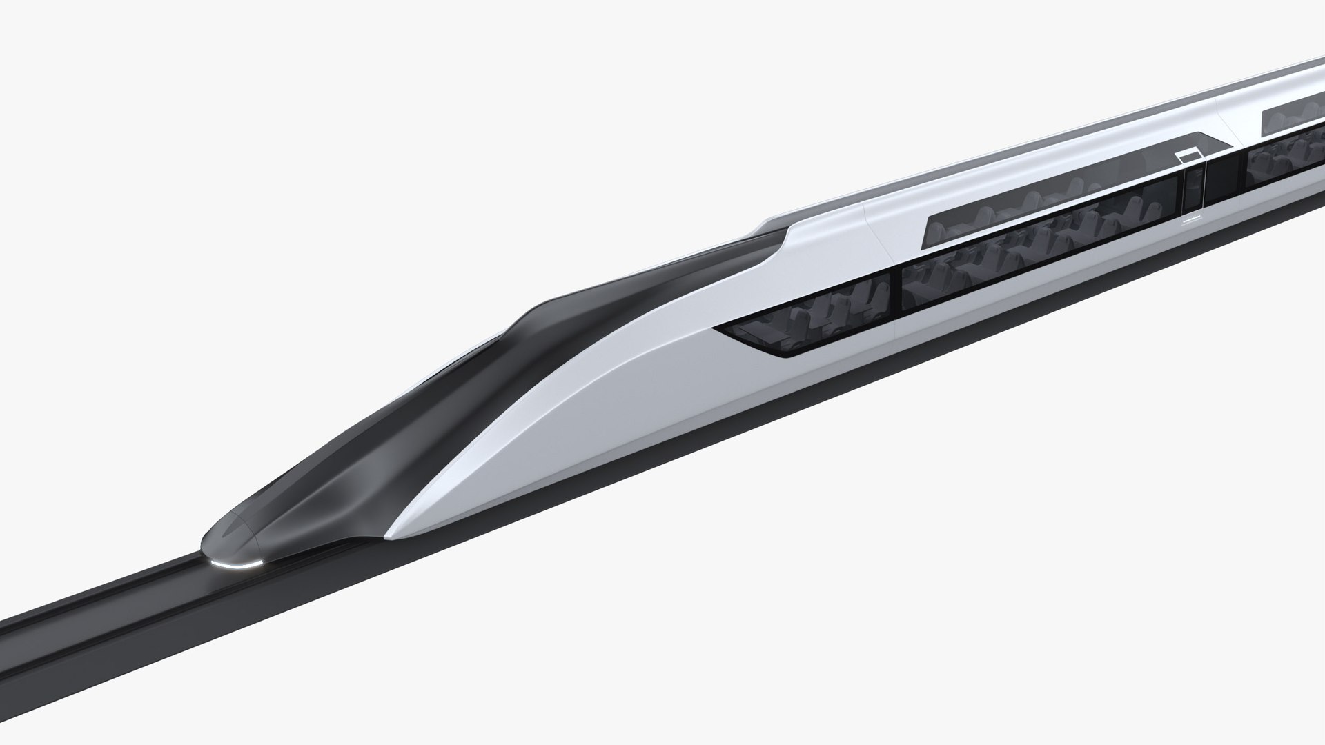 Future Concept Train And Metro Tram 2050 3D - TurboSquid 2060436