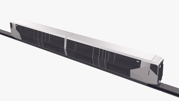 modelo 3d Future Concept Train and Metro Tram 2050 - TurboSquid 2060436