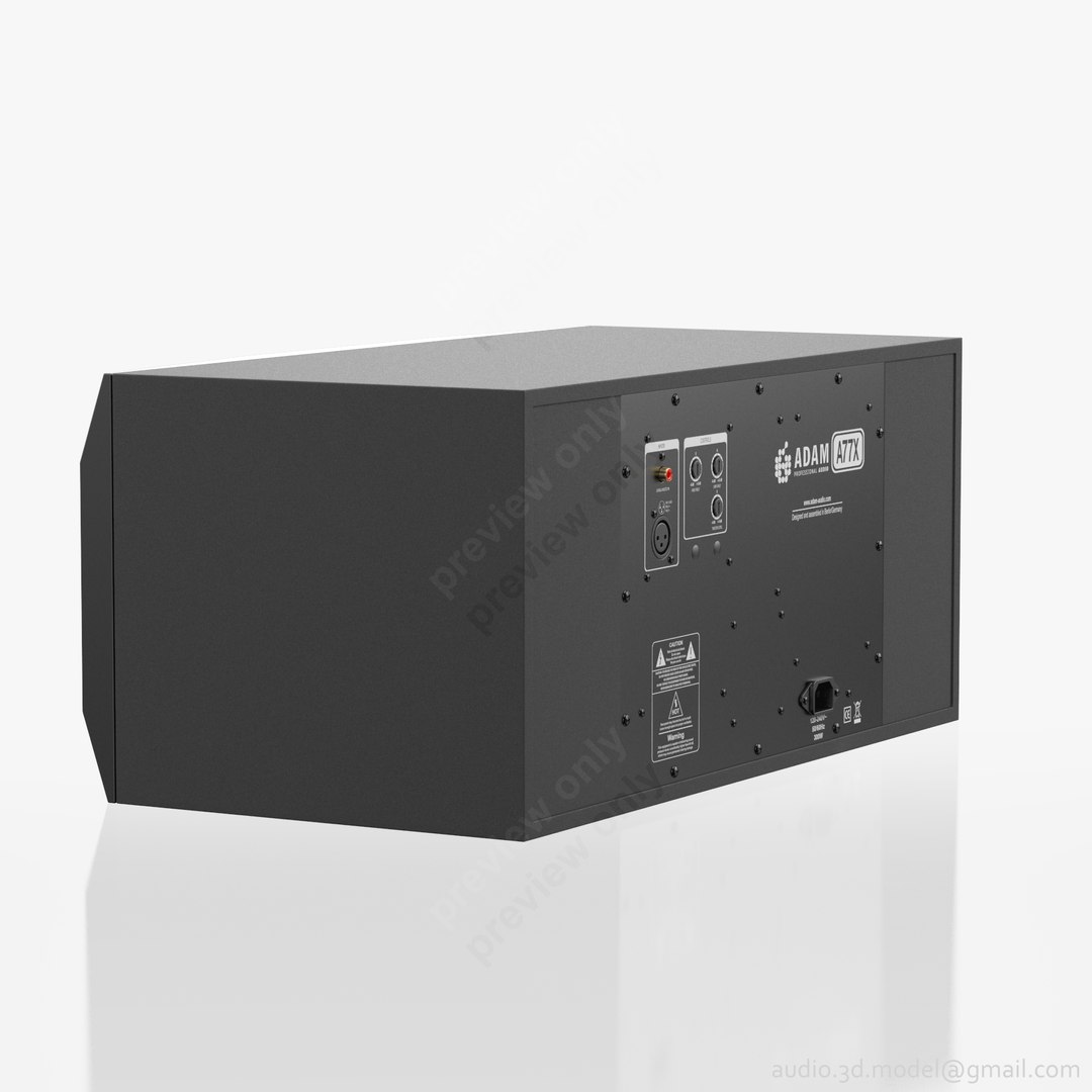 3d Model Central Adam A77x
