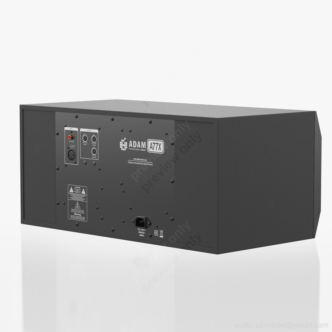 3d Model Central Adam A77x