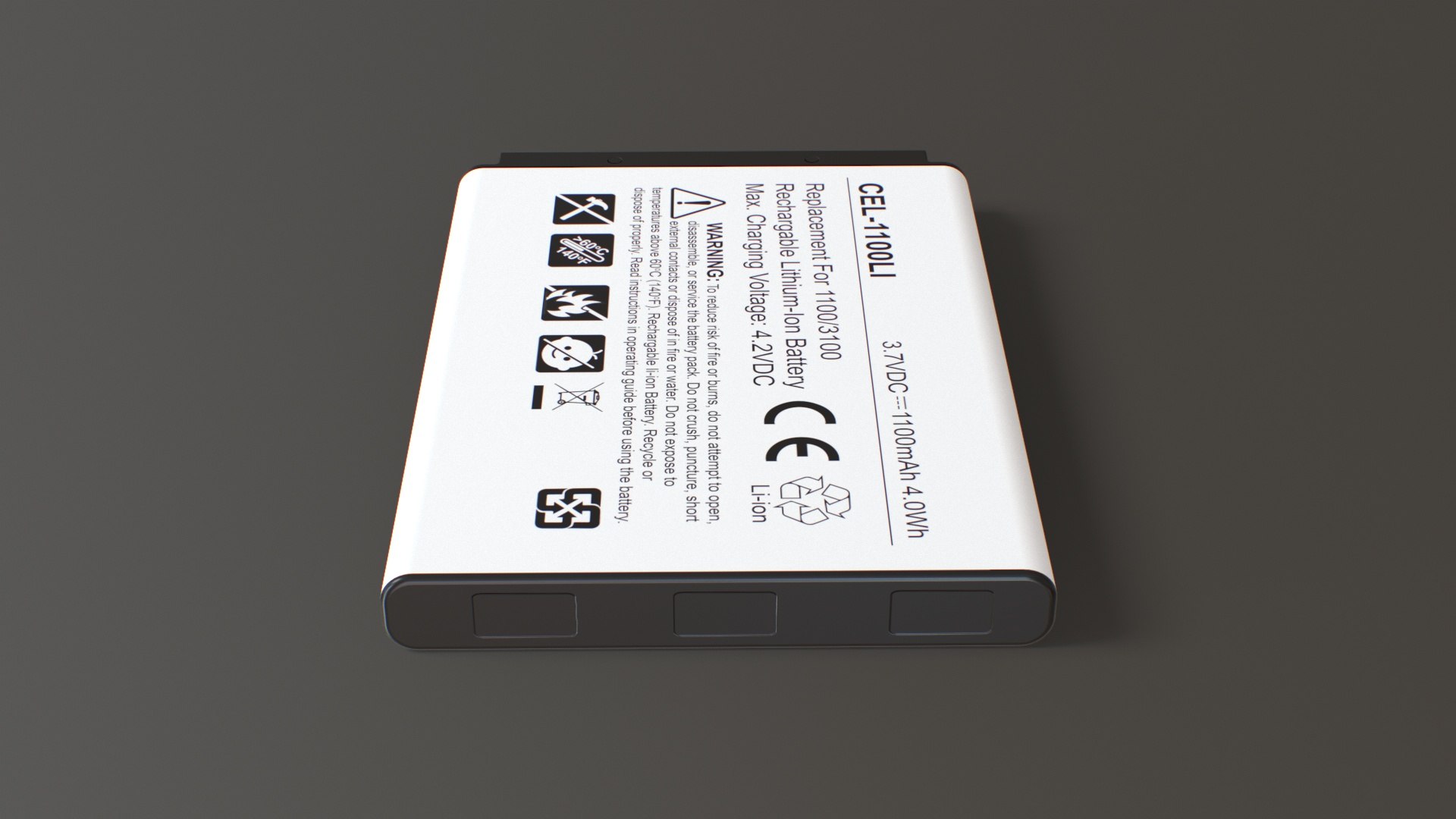 3D Model Li-ion Battery - TurboSquid 2097221