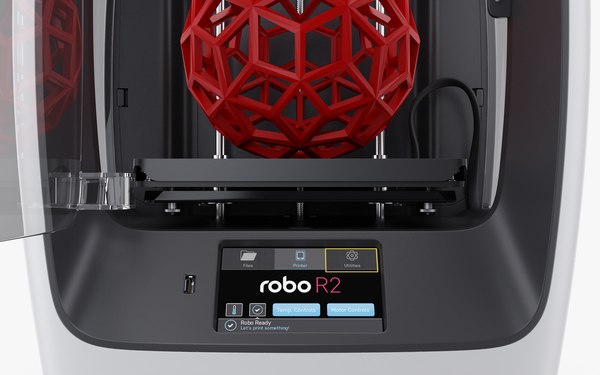 Robo R2 스마트 3D 프린터 3D 모델 - TurboSquid 1212718