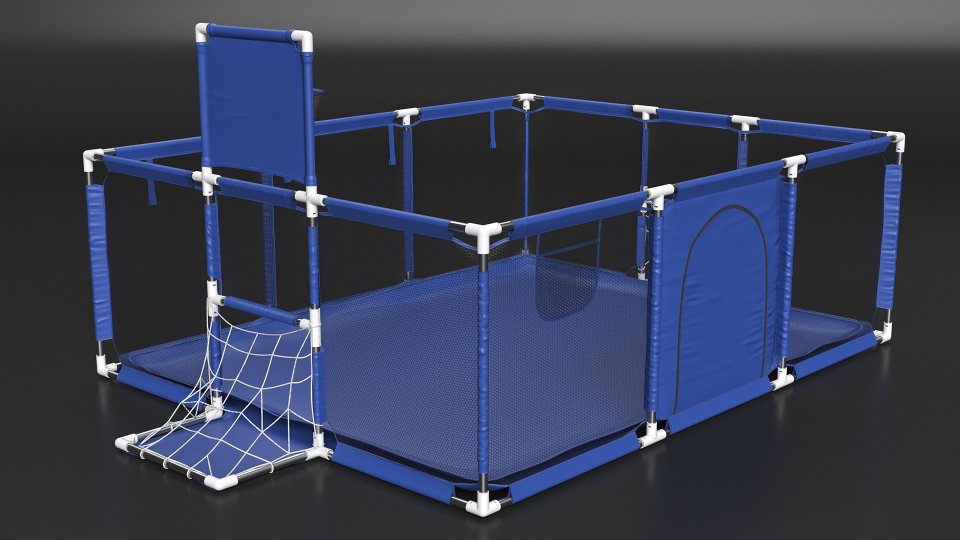 Blue Baby Playpen Model - TurboSquid 2104640