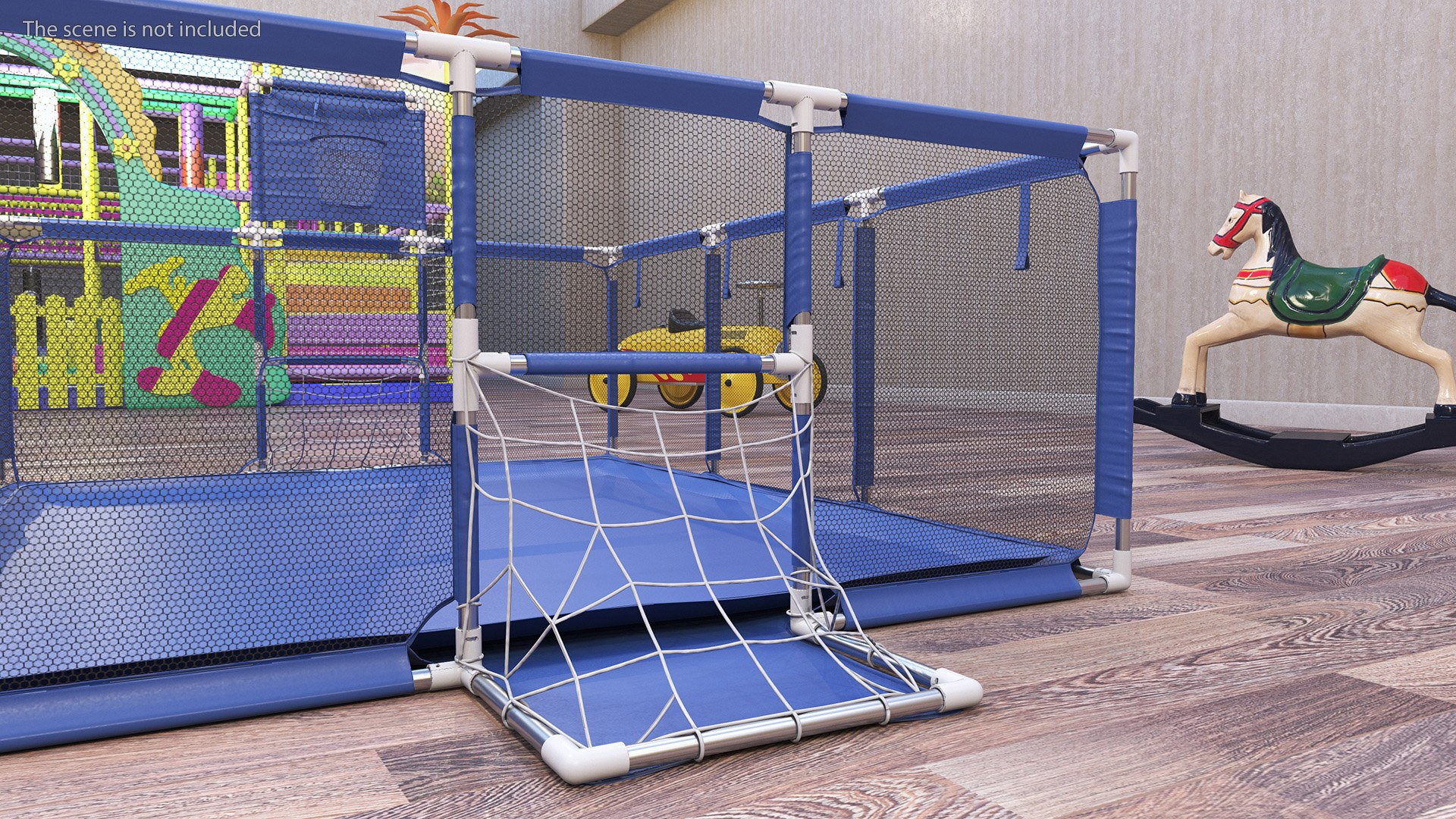 Blue Baby Playpen Model - TurboSquid 2104640