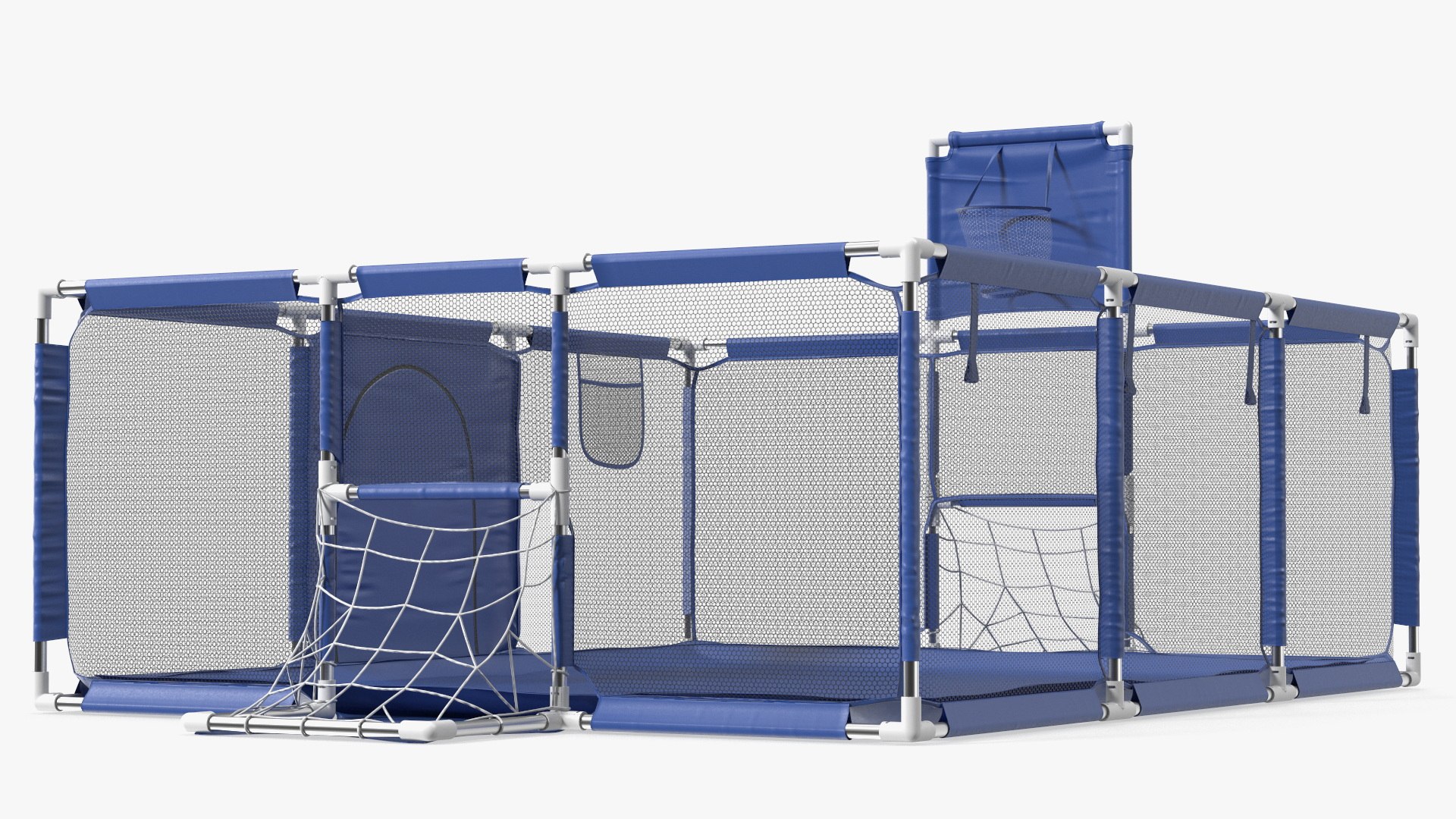 Blue Baby Playpen Model - TurboSquid 2104640
