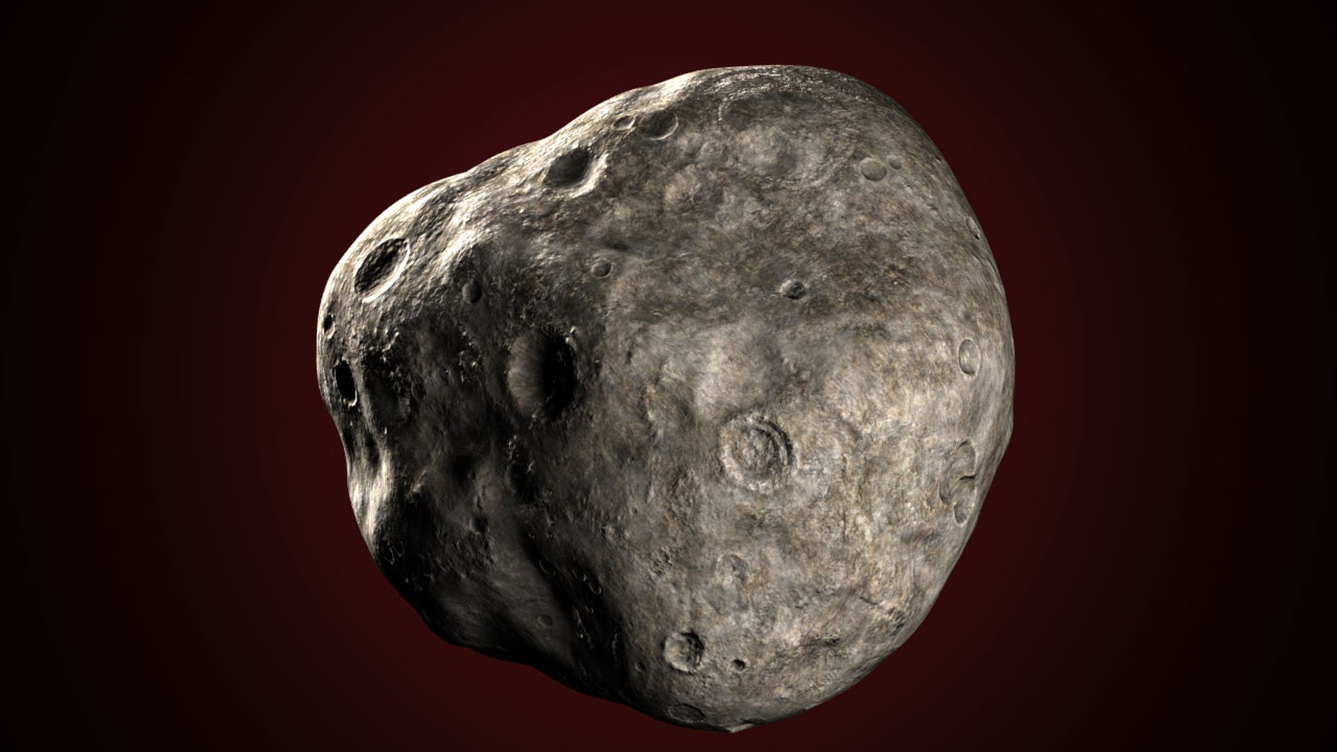 Asteroid 3d Model