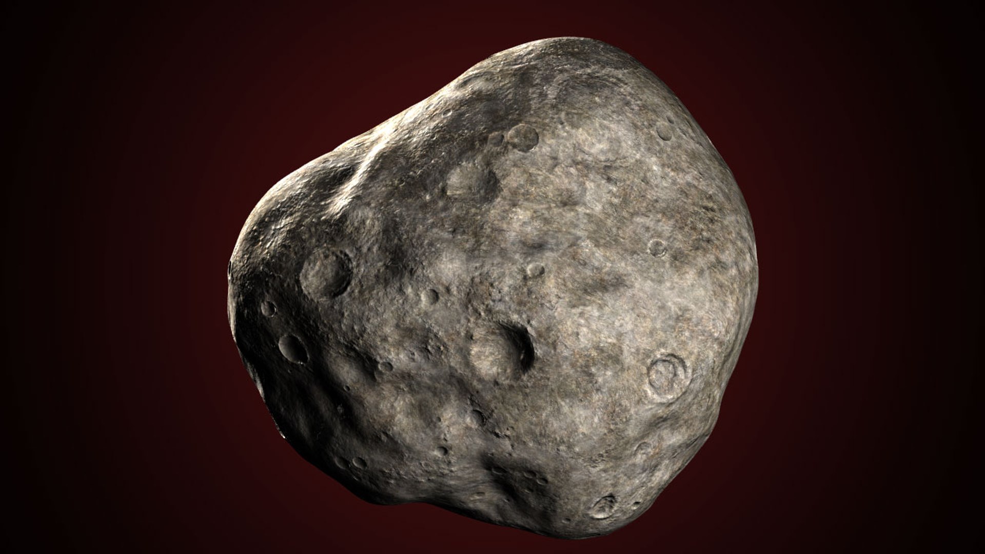 Asteroid 3d Model
