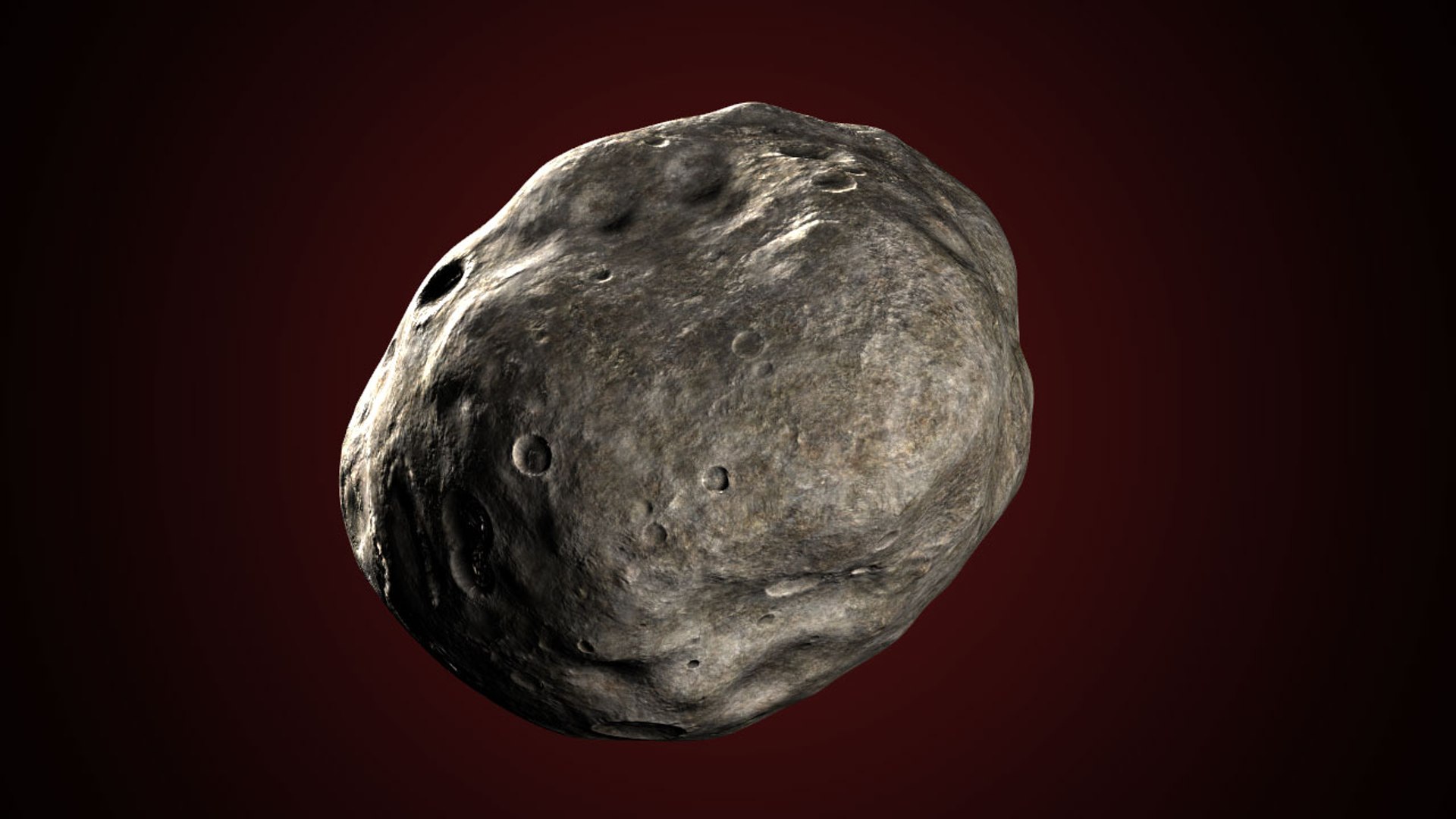 Asteroid 3d Model