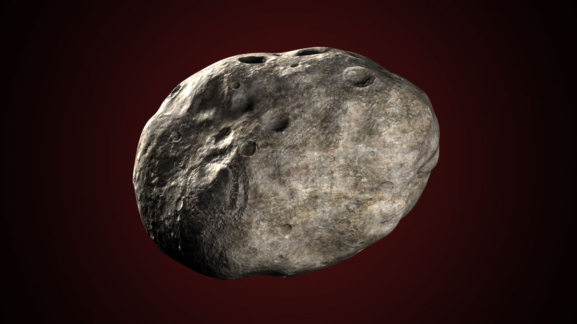 Asteroid 3d Model