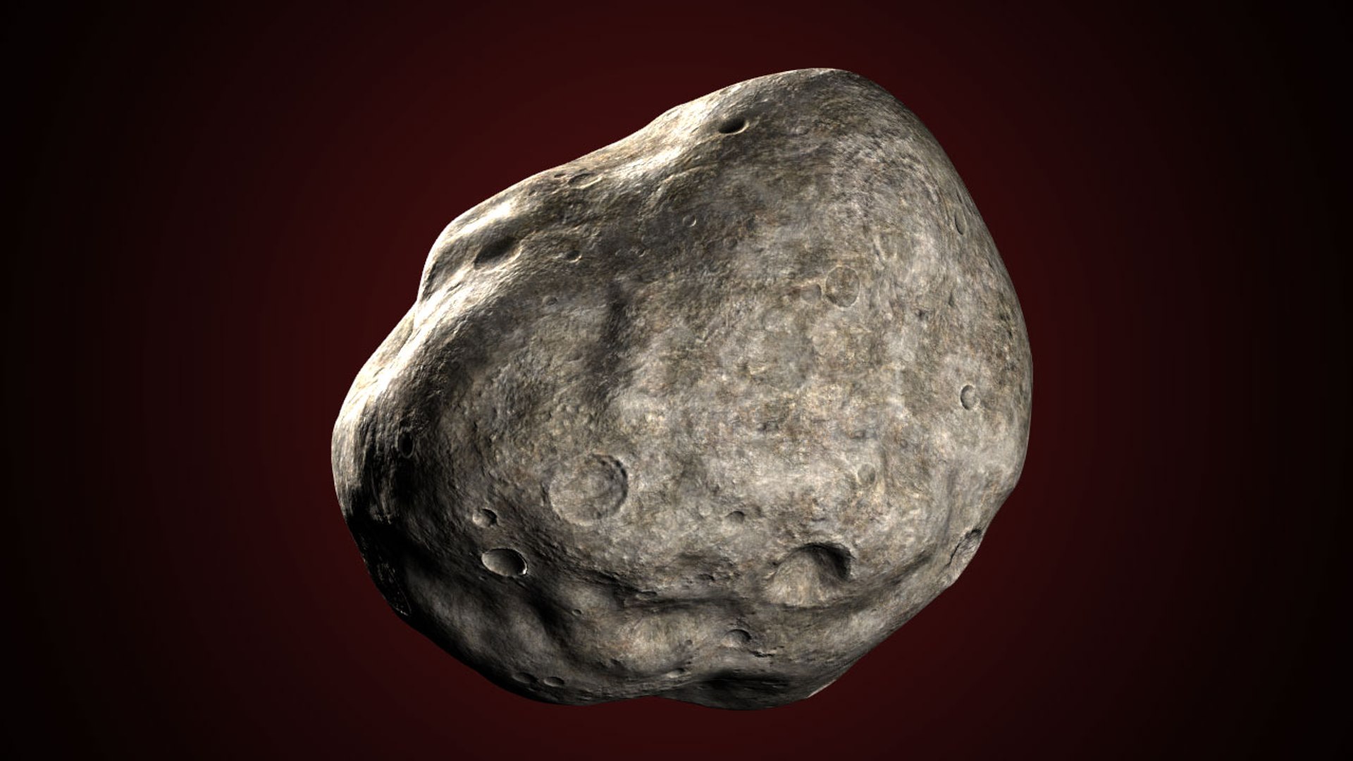 Asteroid 3d Model