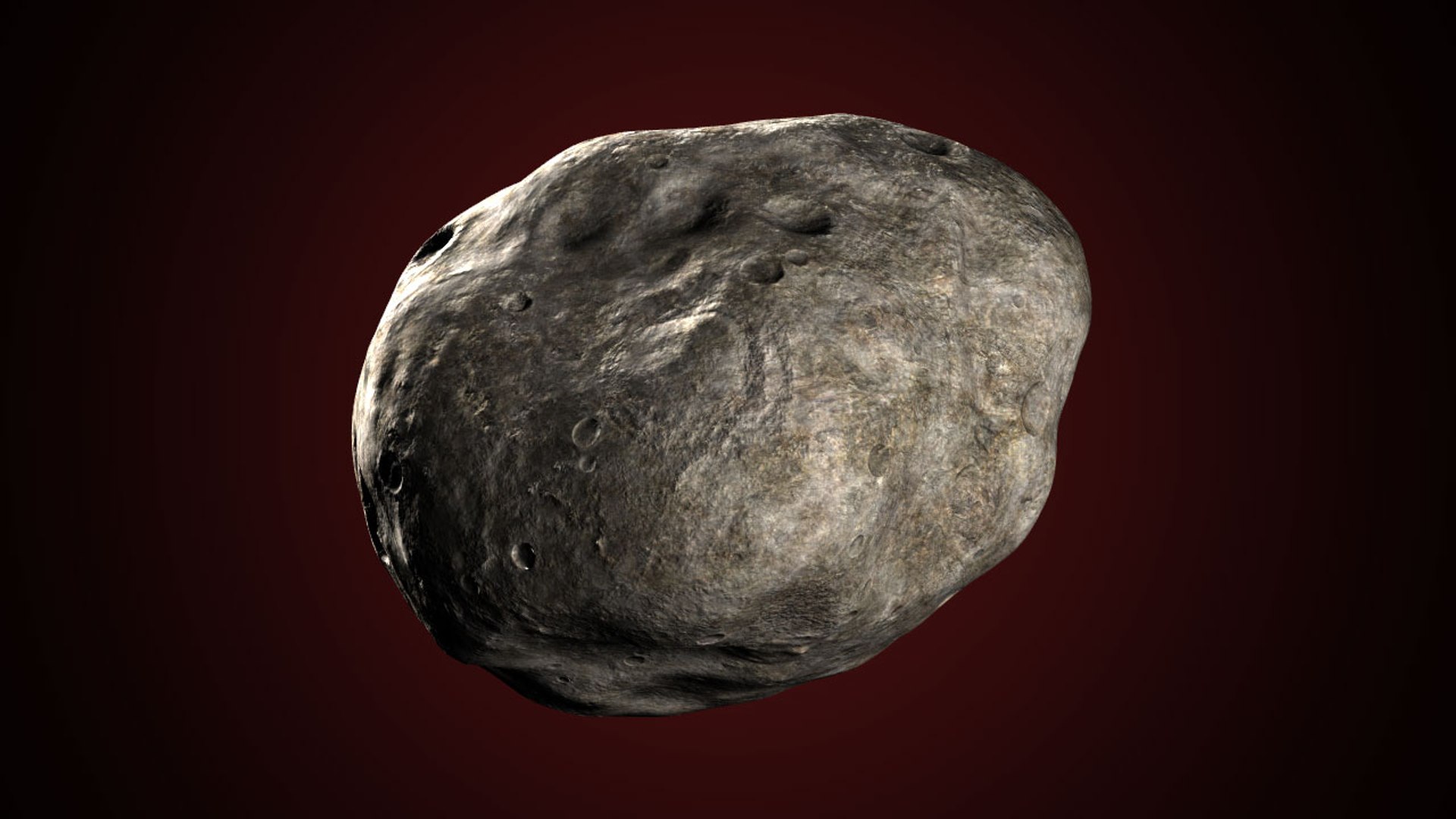 Asteroid 3d Model