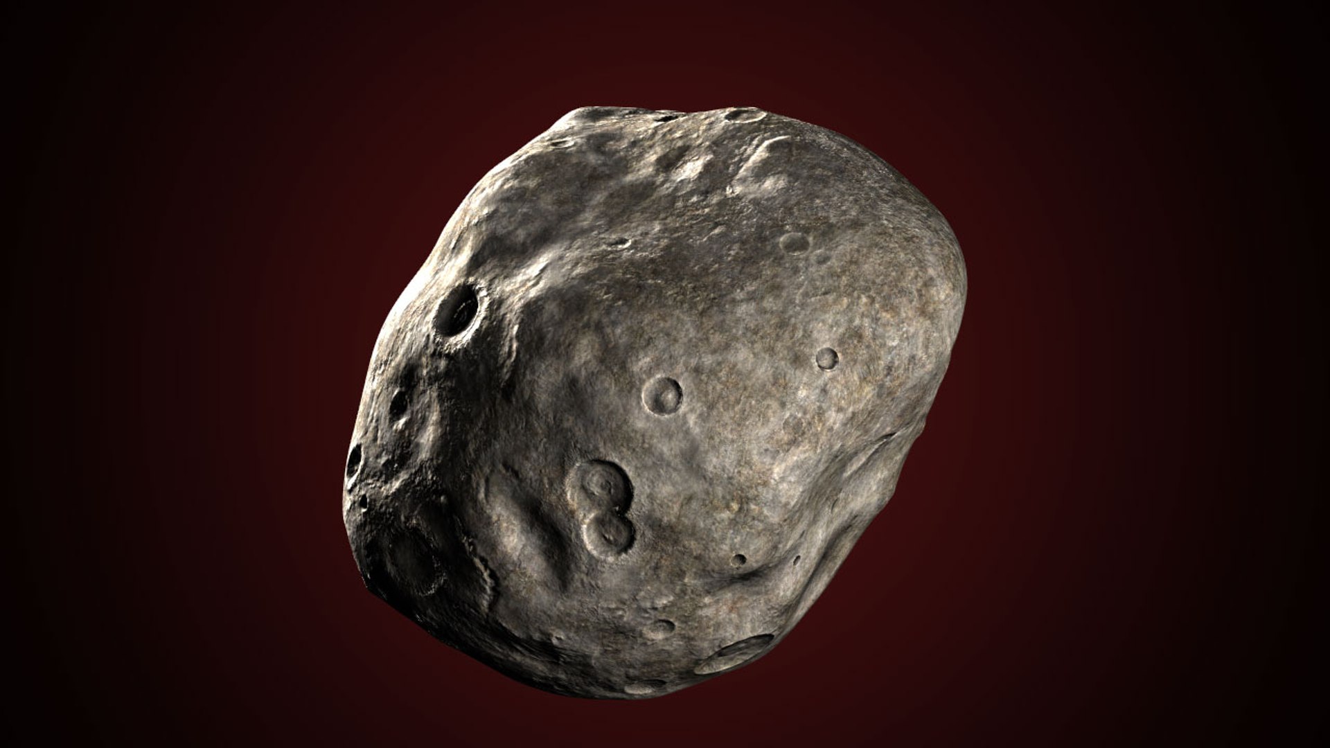 Asteroid 3d Model