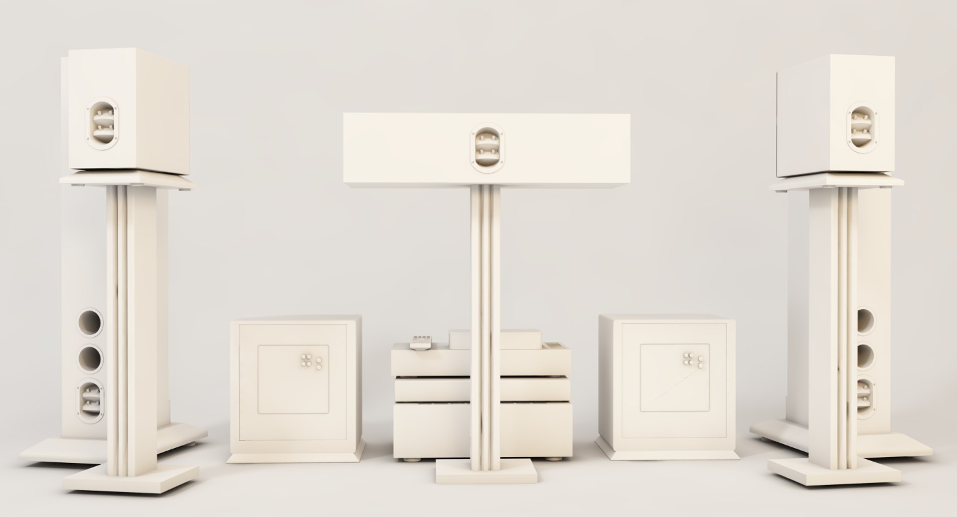 3D Klipsch Rp Hd Wireless Model - TurboSquid 1400635