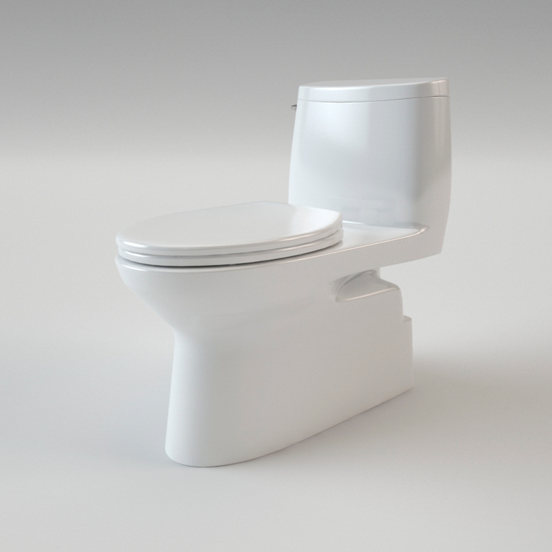 3d Toto Carlyle Ii Toilet Model
