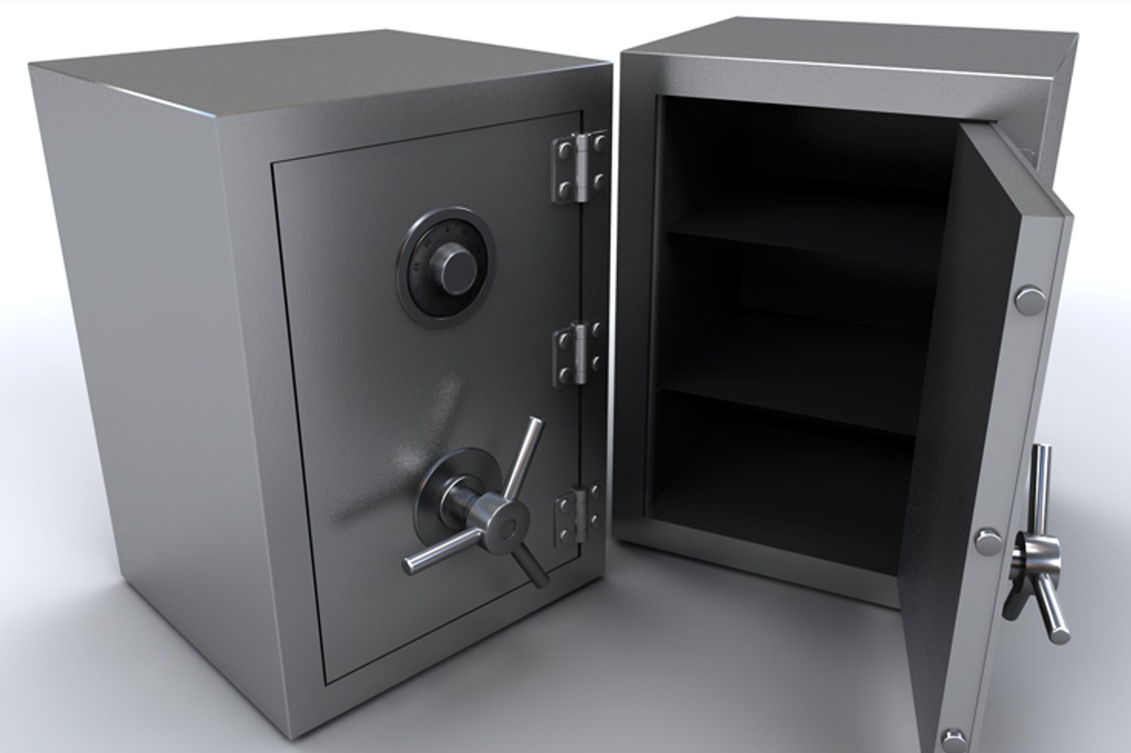 3d Steel Safe Box