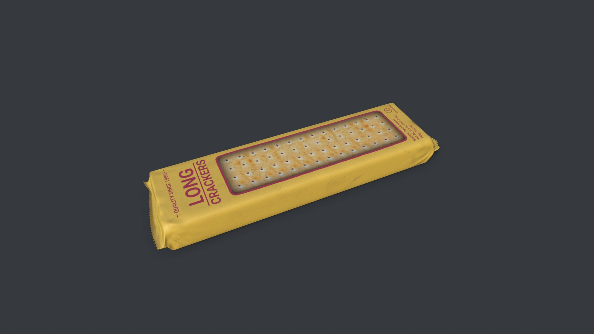 3D Long Crackers - TurboSquid 1727114