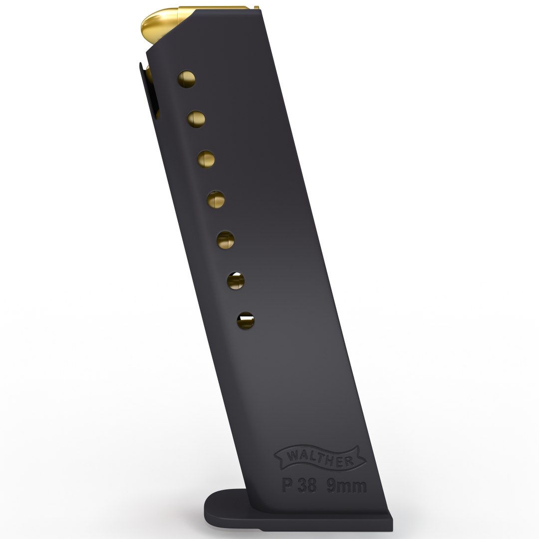 walther p 38 magazine 3d 3ds