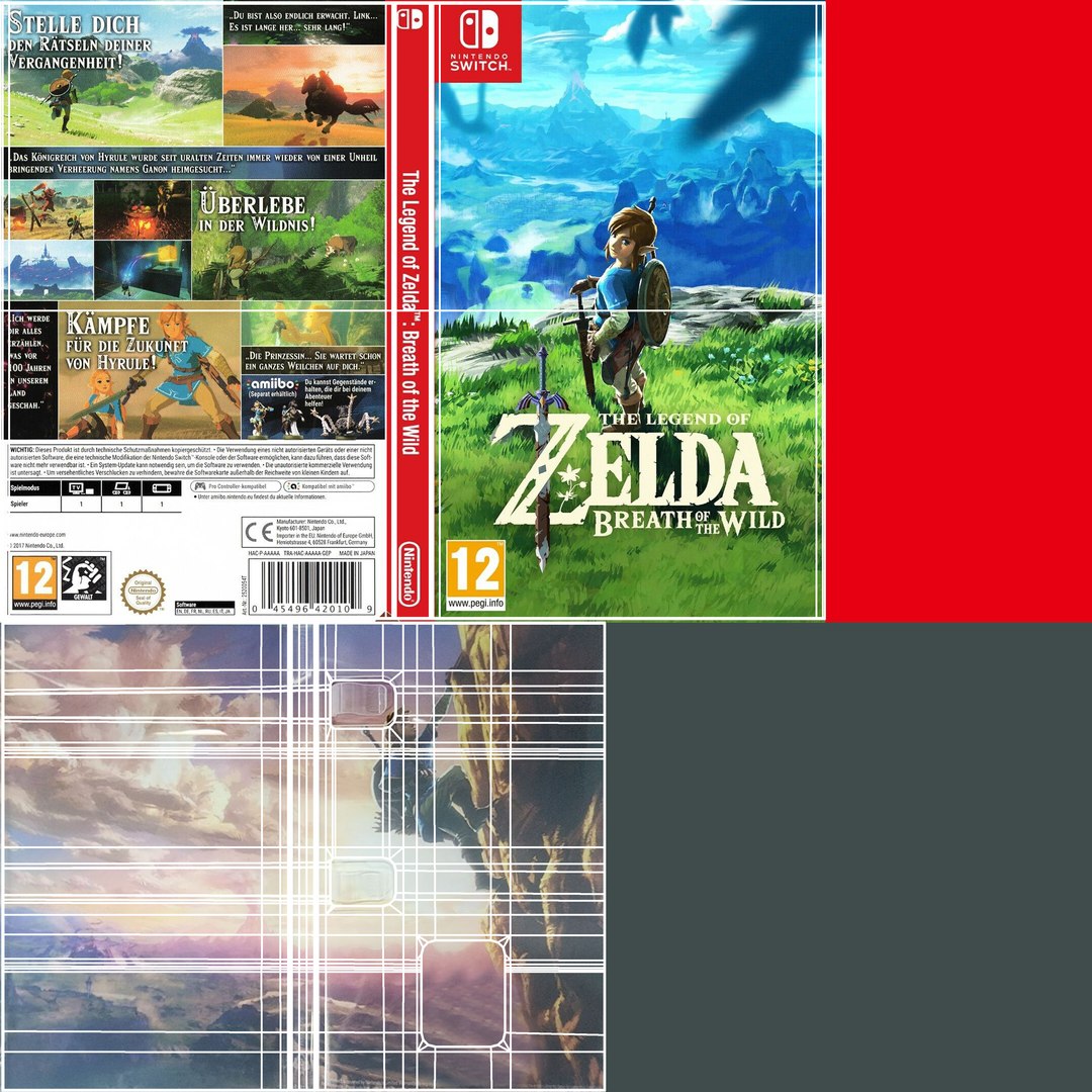 3D Detailed Zelda Case Cartridge Switch Model - TurboSquid 2065306