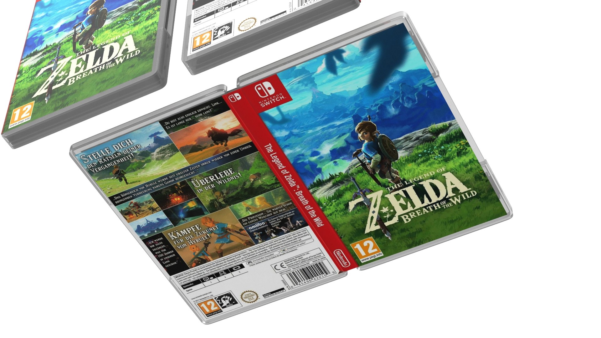 3D Detailed Zelda Case Cartridge Switch Model - TurboSquid 2065306