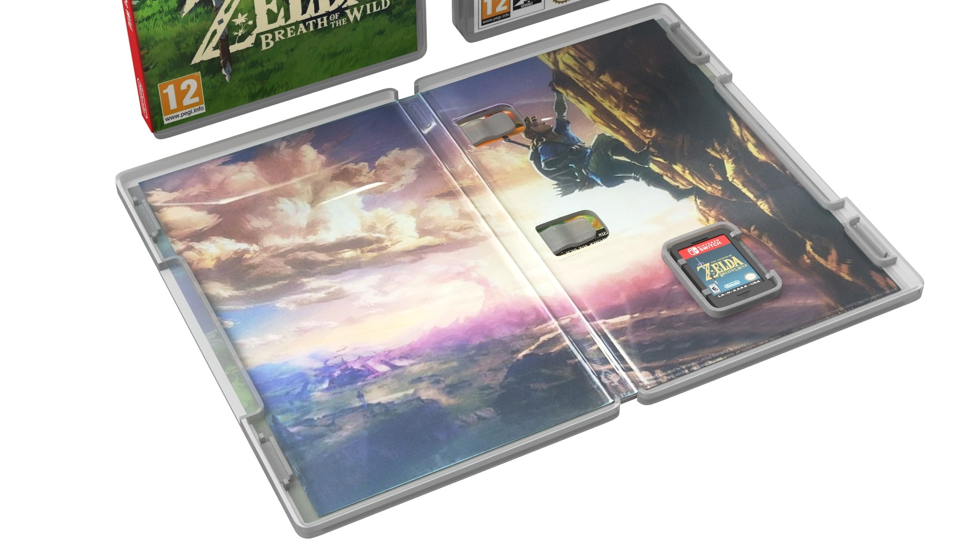 3D Detailed Zelda Case Cartridge Switch Model - TurboSquid 2065306